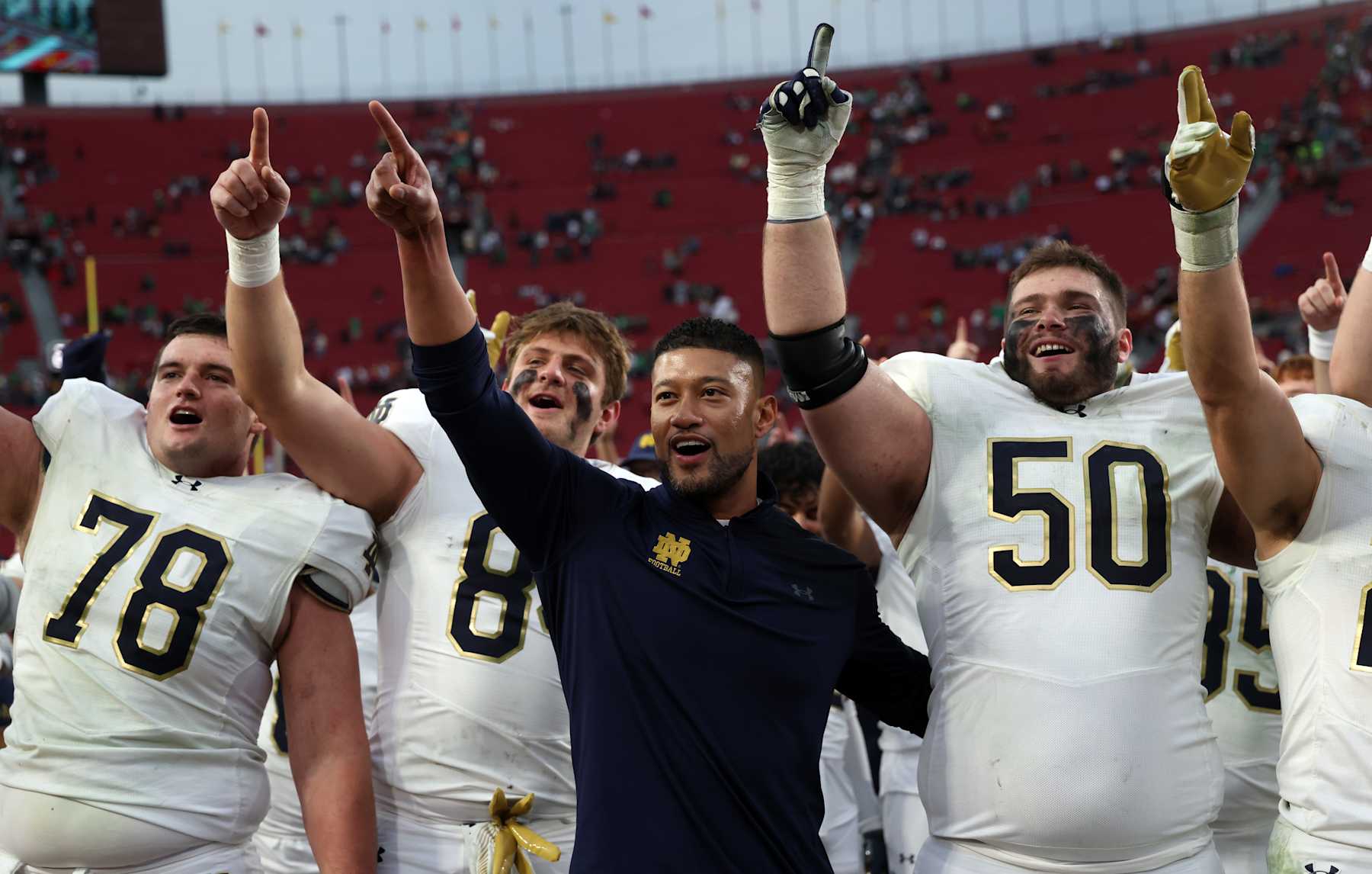 Report: Marcus Freeman, Notre Dame Football Agree to Long-Term Contract ...
