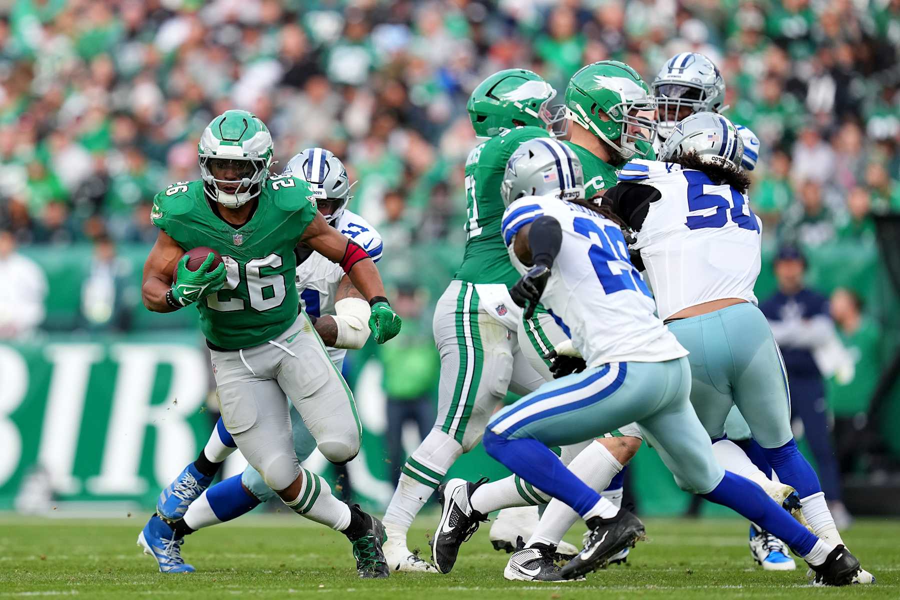 Saquon Barkley: Eagles Are Focused on 'Bigger Things' Than Eric ...