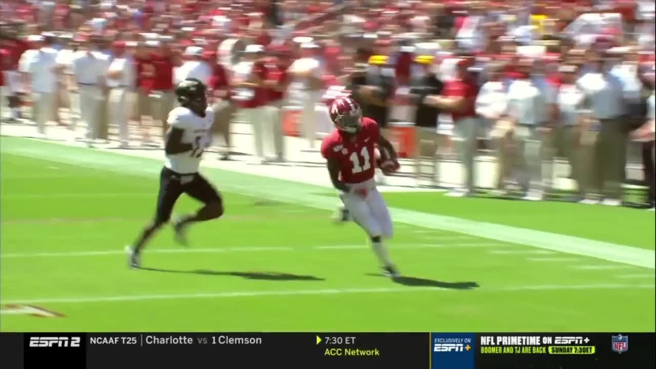 Alabama's Henry Ruggs III Returns vs. Ole Miss After Suffering Lower ...