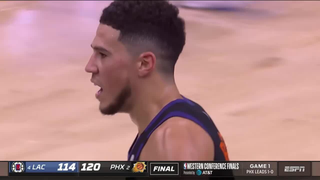 Devin Booker's 40-Point Triple-Double Leads Suns Past Paul George, Clippers in Game 1 | News ...