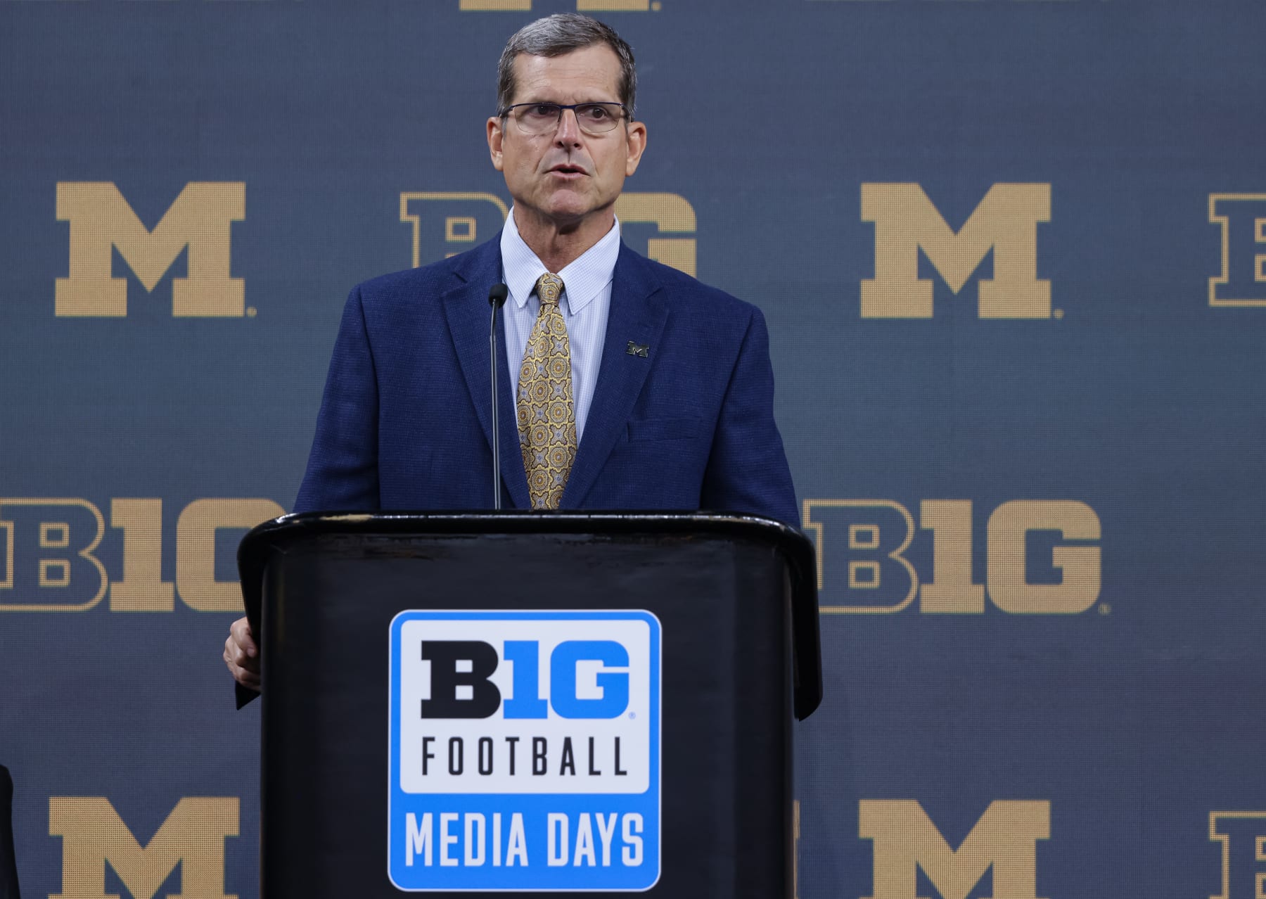 Jim Harbaugh: Michigan QB Plan Was 'Biblical' in Origin; 'No Person ...