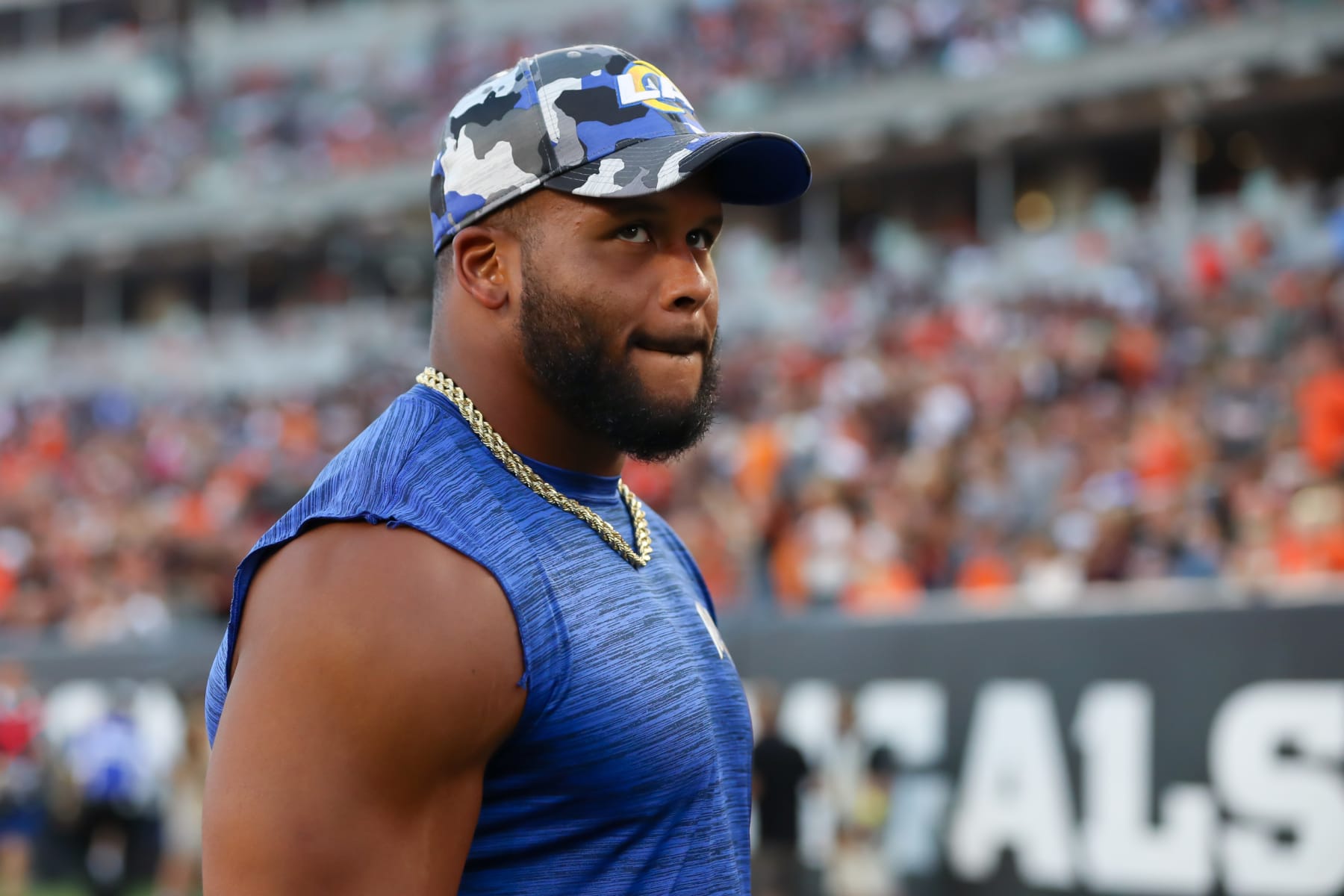 Rams' Aaron Donald Discusses Fight with Bengals at Joint Practice: 'It ...