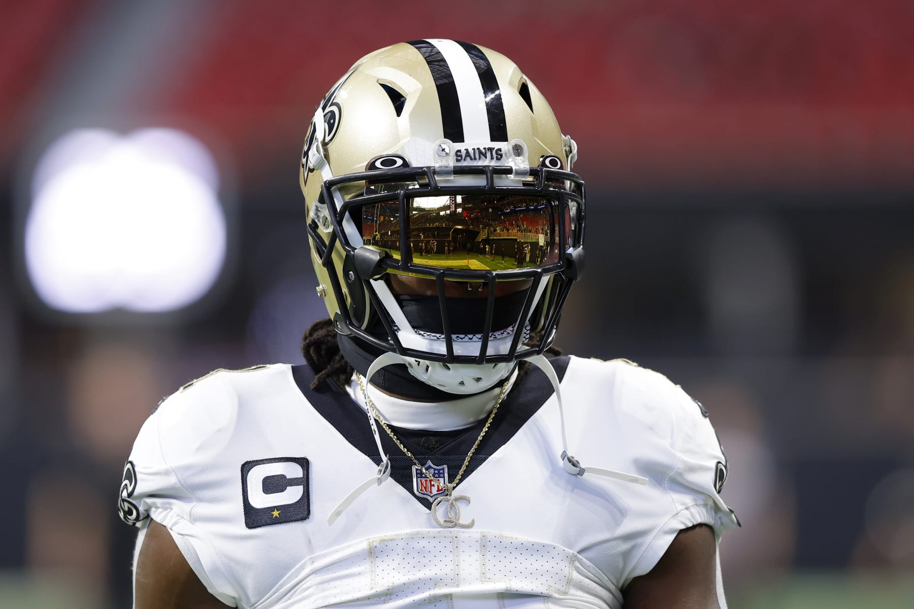 Saints' Alvin Kamara Suffered Sprained Ankle Injury in Win vs. Mayfield ...