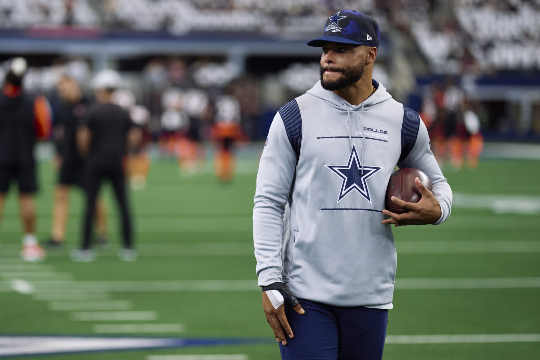 Cowboys' Dak Prescott Without Timetable to Resume Throwing After Thumb ...