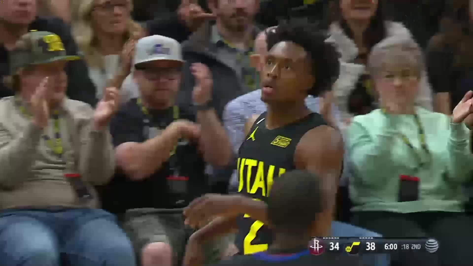Jazz's Collin Sexton Won't Return vs. Rockets With Oblique Injury ...