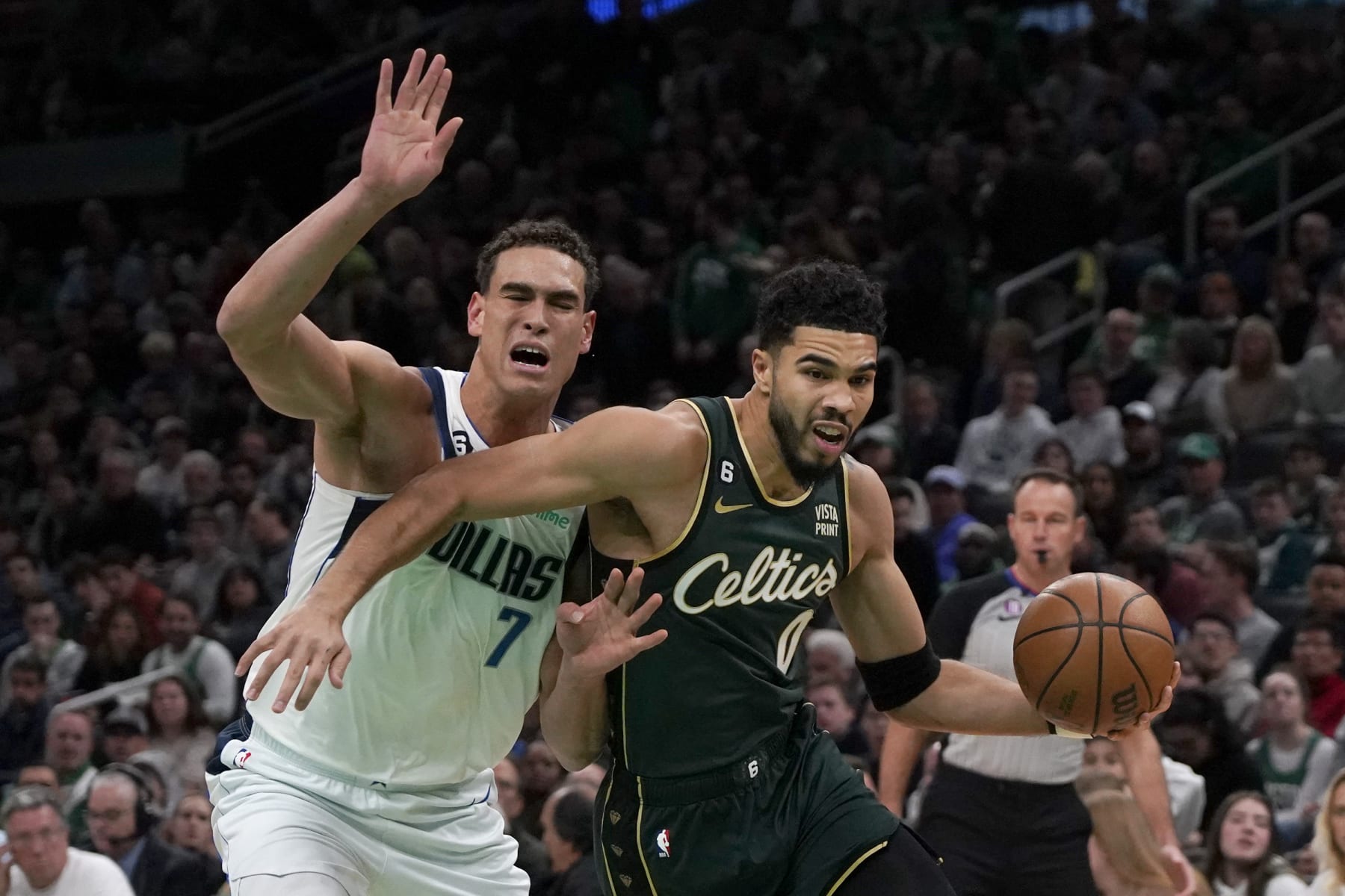Jayson Tatum Stirs Up NBA MVP Buzz During Celtics' Win over Luka Dončić ...