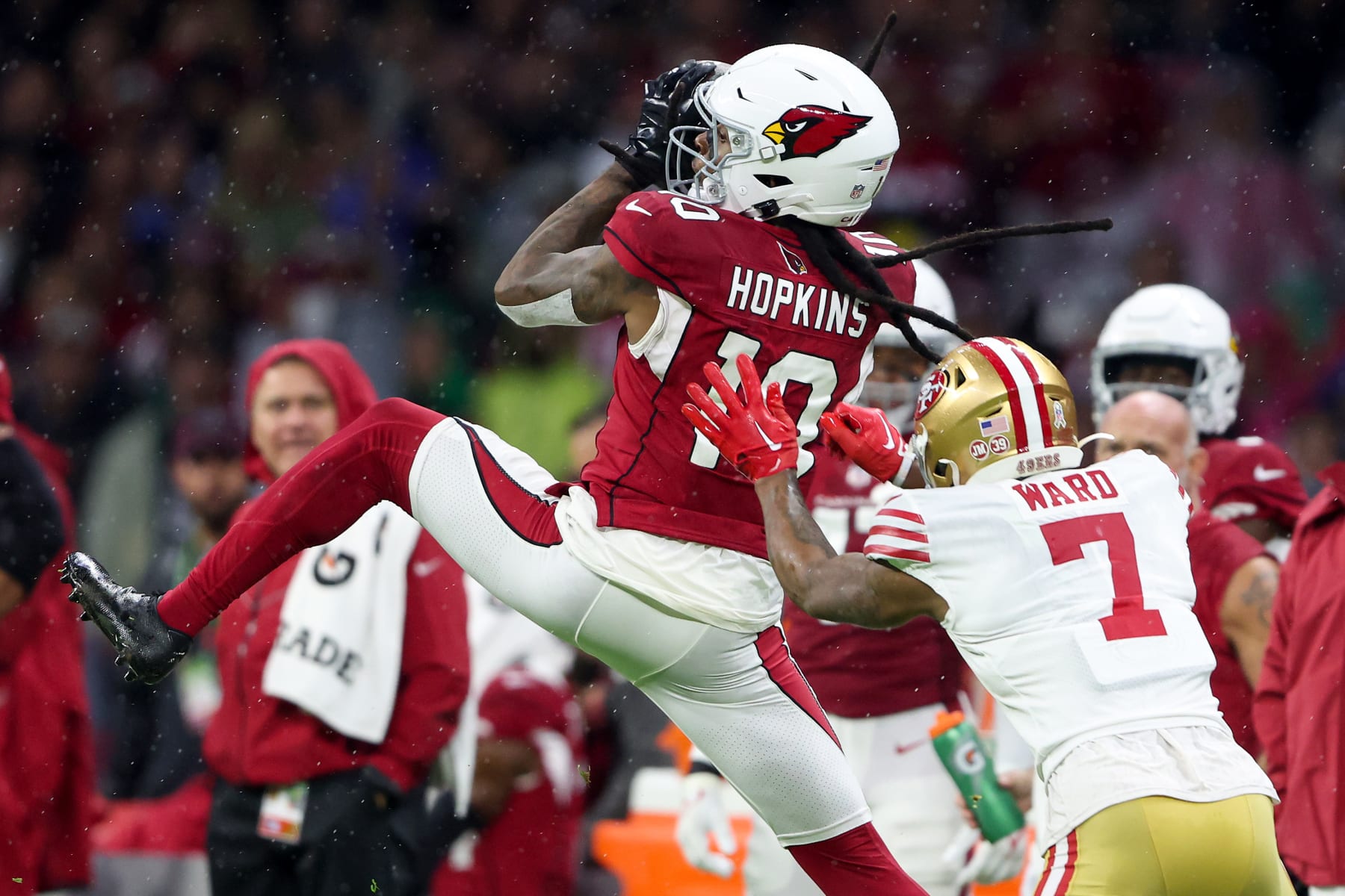 Cardinals' DeAndre Hopkins: Charvarius Ward's 'Steroid Boy' Comments ...