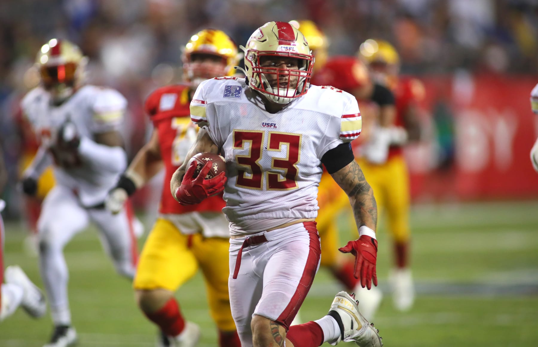 Former NFL LB Scooby Wright Auditions for WWE at IMG Academy Tryouts