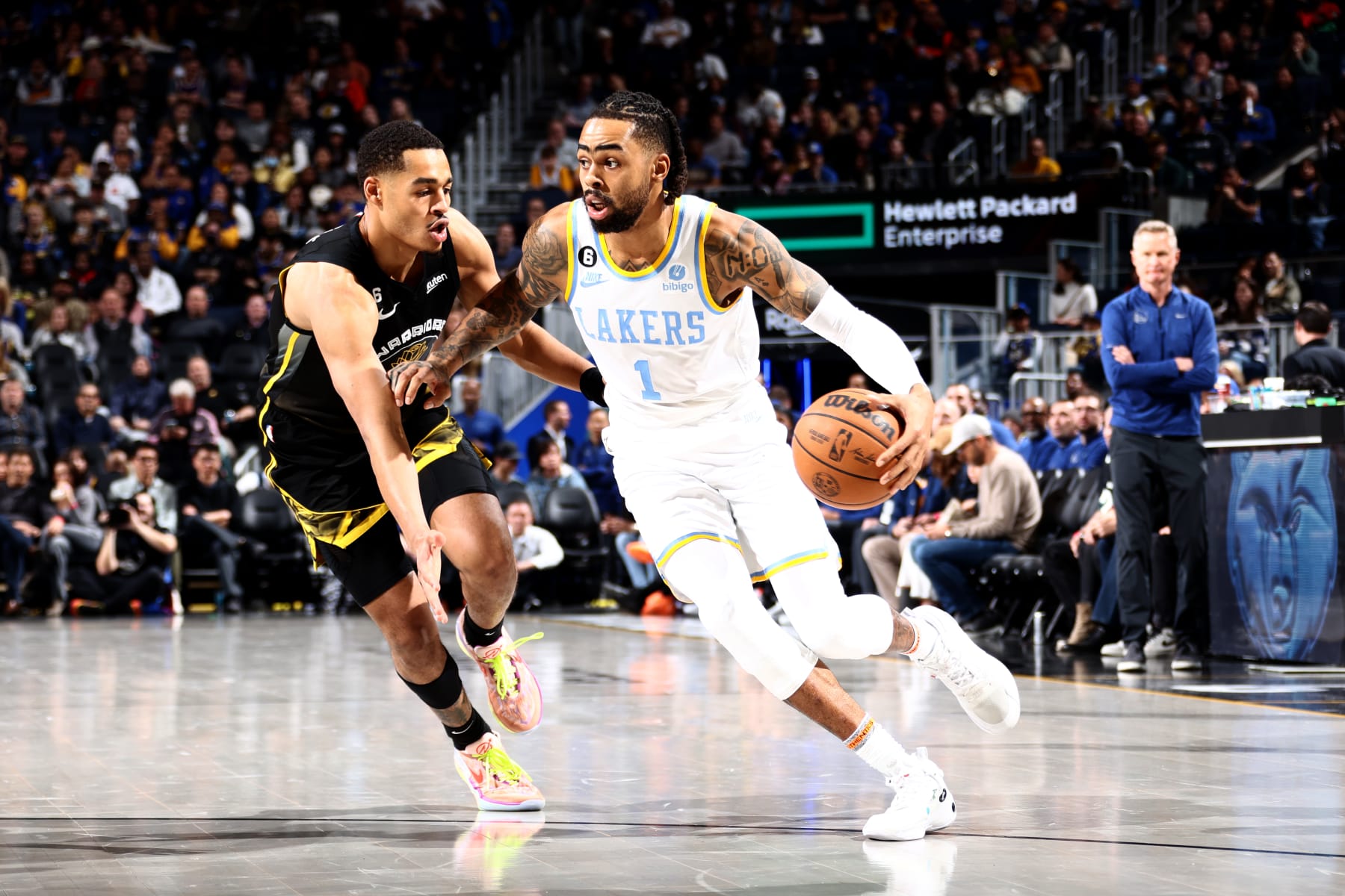 Lakers Fans Psyched After Debut of Trade Additions vs. Warriors Without ...