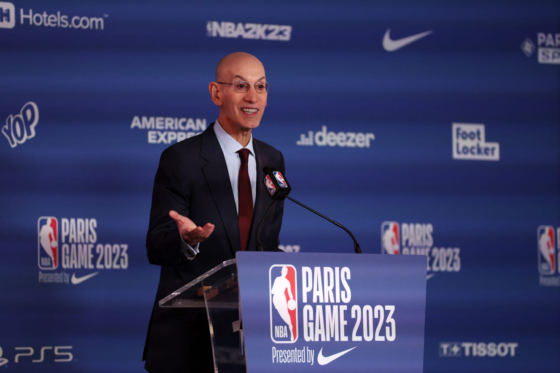 Adam Silver Talks NBA Player Trade Demands: 'We Don't Want Them to Happen'