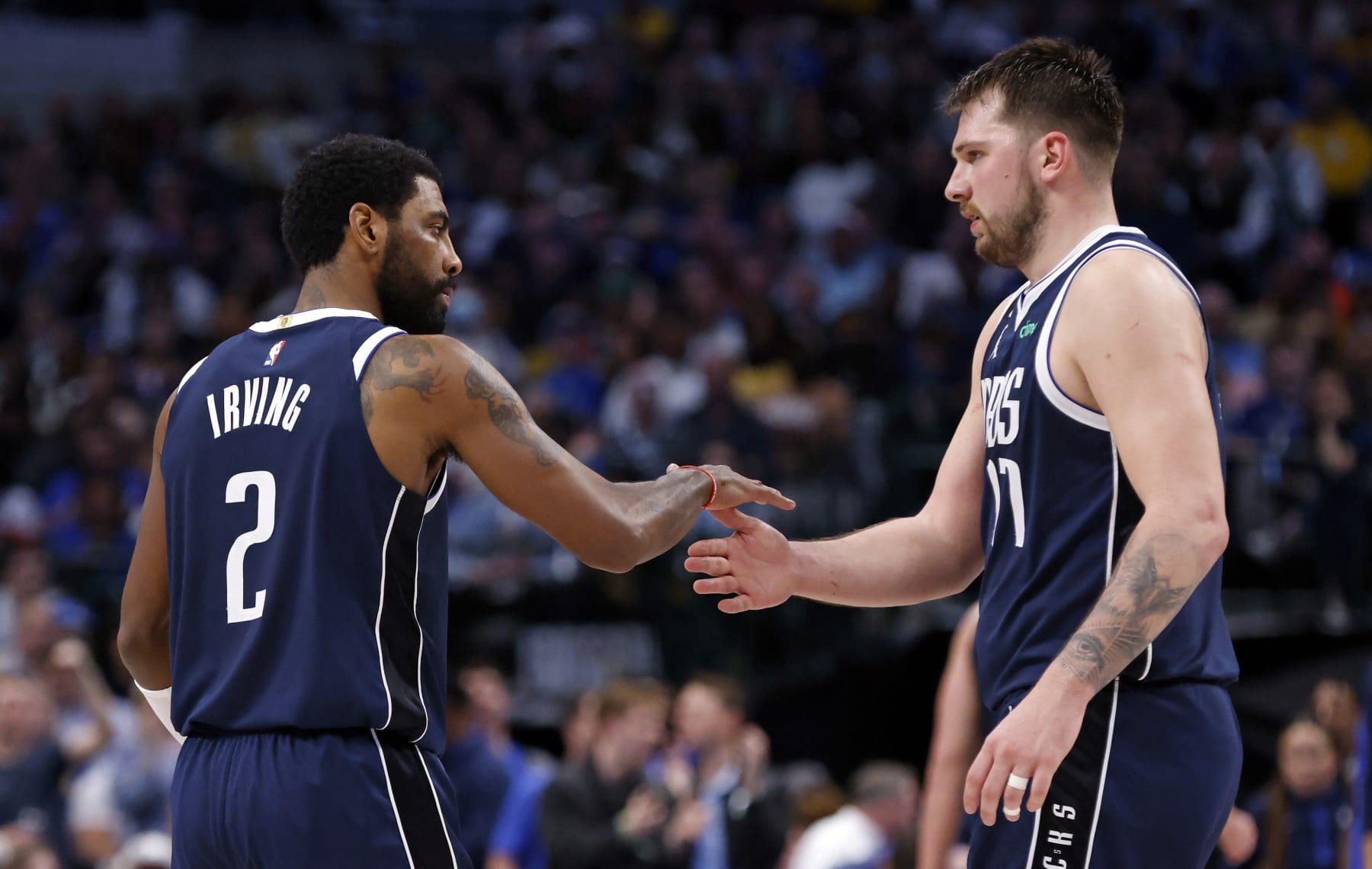 Report: Luka Dončić Pushed for Kyrie Irving Trade After Becoming ...