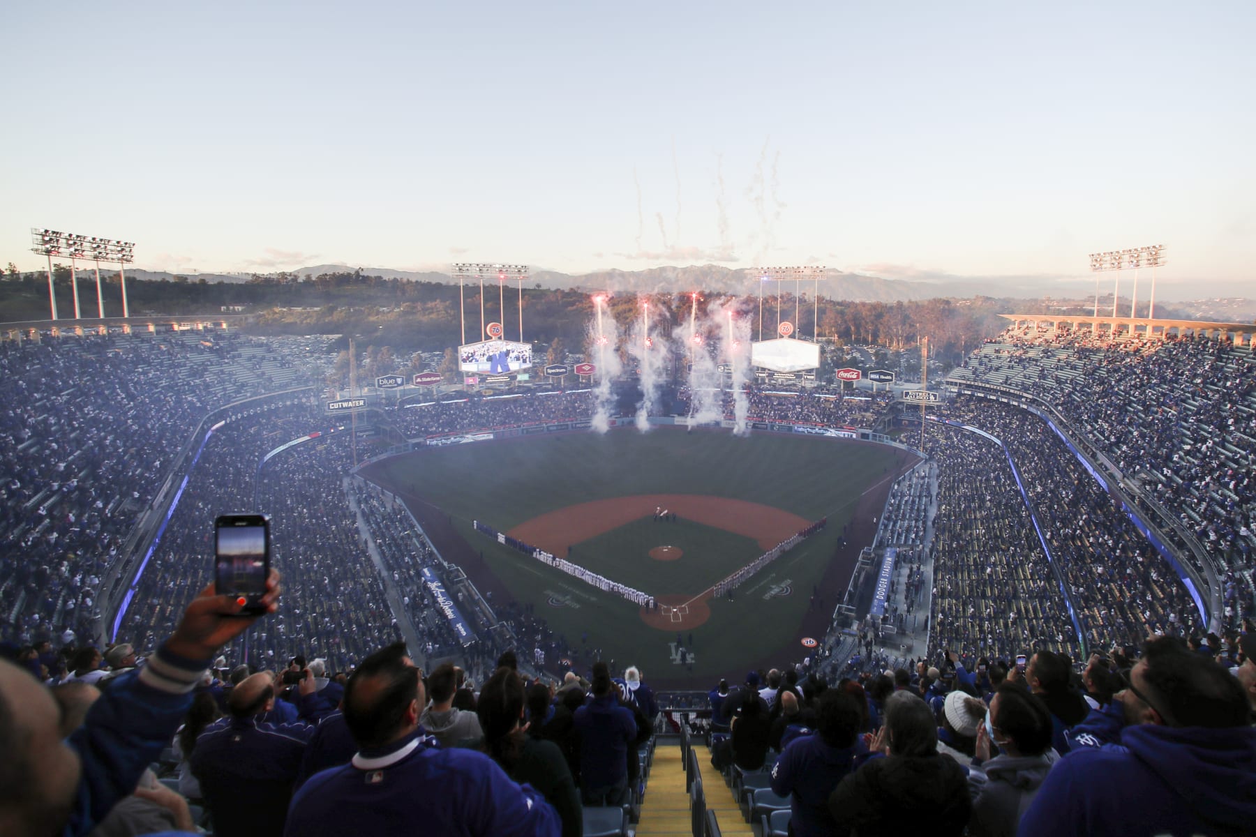 Dodgers Fan Gets Engaged After Being Hit by Security on Video in On ...