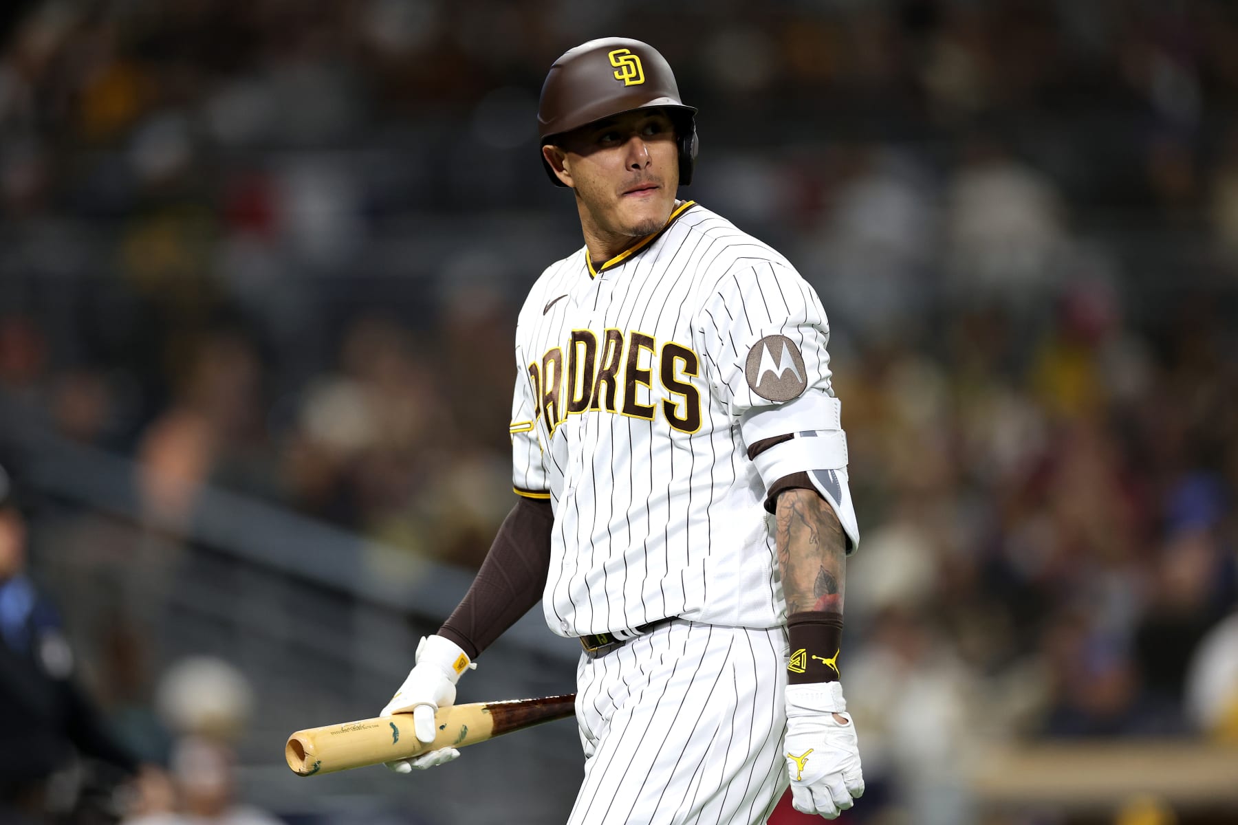 Padres' Manny Machado Ejected After Arguing Strikeout from Pitch-Clock ...