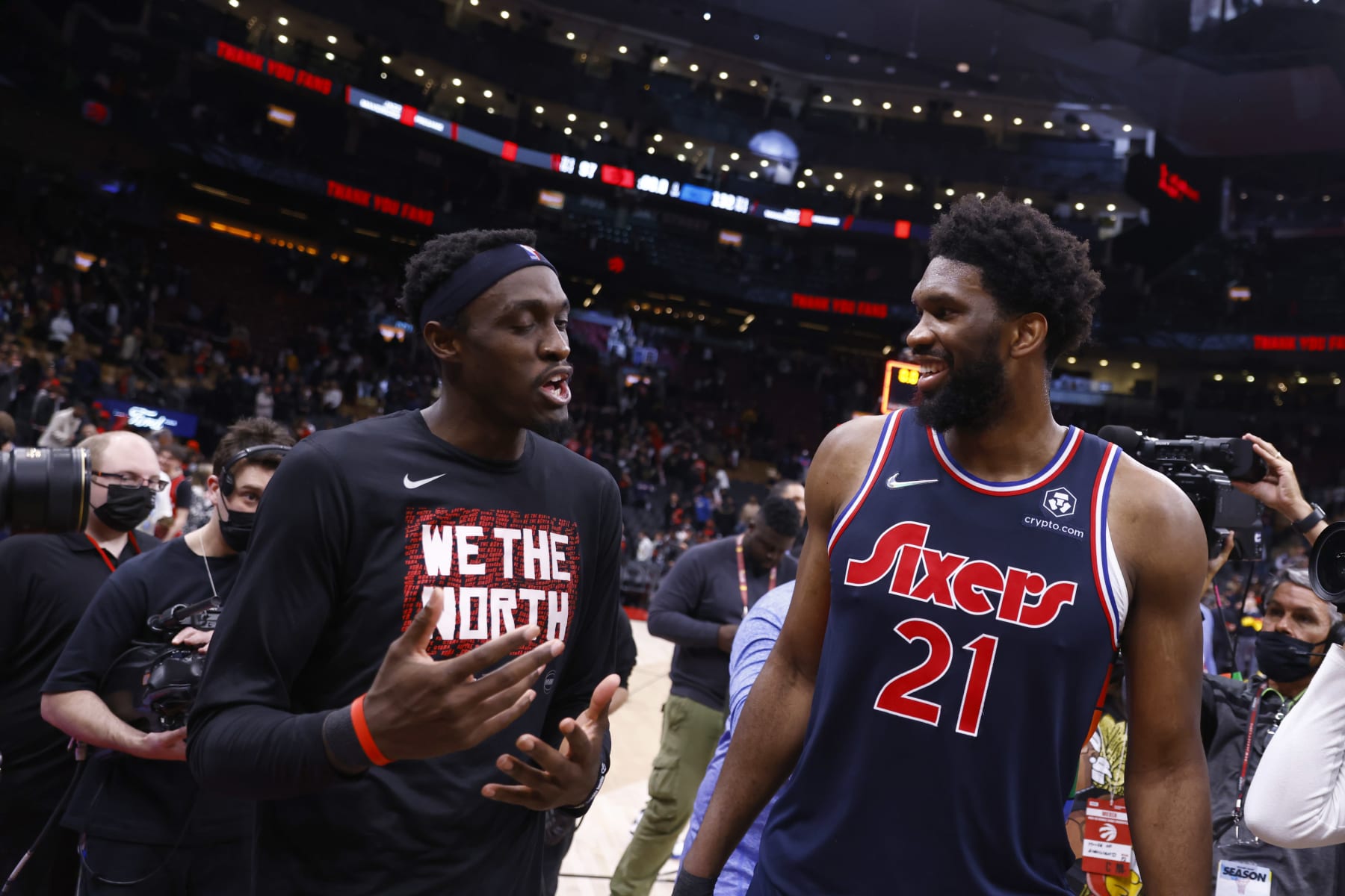 Raptors' Pascal Siakam Endorses 76ers' Joel Embiid as NBA MVP: 'It ...