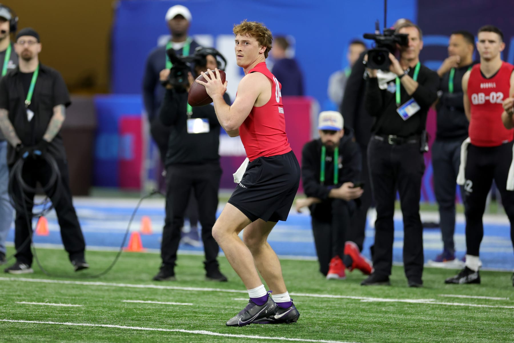 NFL QB Coach: Max Duggan Throwing at NFL Combine Was 'Biggest Turnoff ...