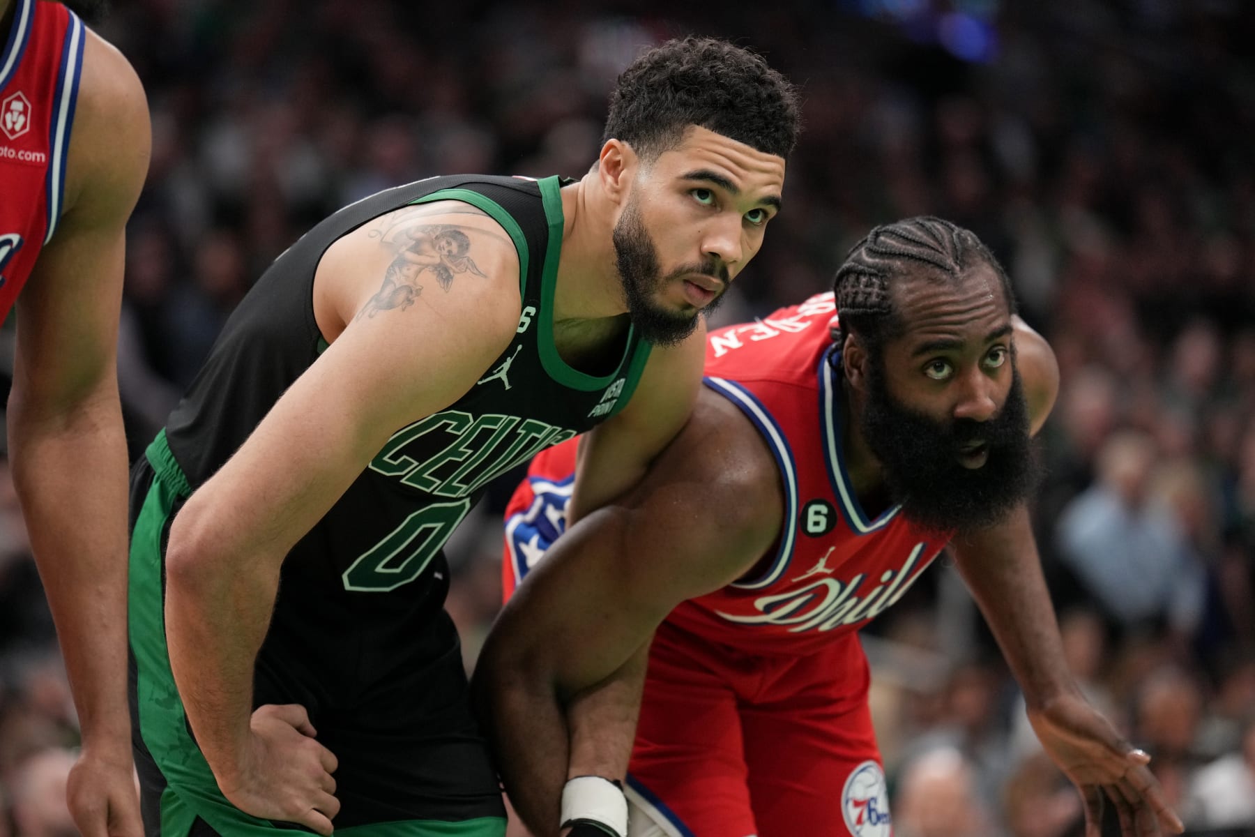 NBA L2M: Refs Missed James Harden Foul on Jayson Tatum in 76ers' G1 Win ...