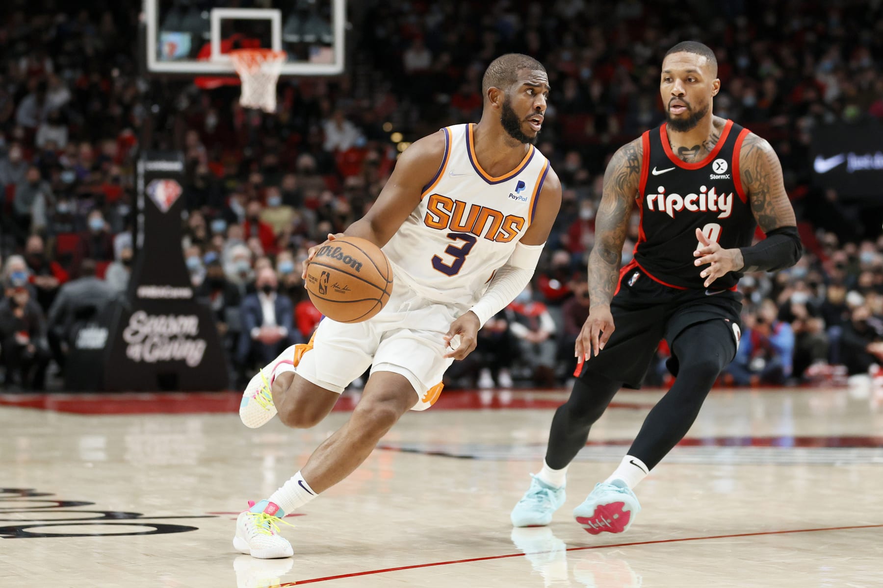 NBA Rumors: Damian Lillard Trade Eyed by Suns amid Chris Paul Buzz ...