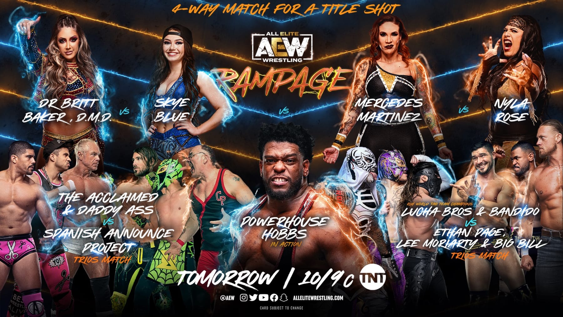 AEW Rampage Results: Winners, Live Grades, Reaction and Highlights from June 9