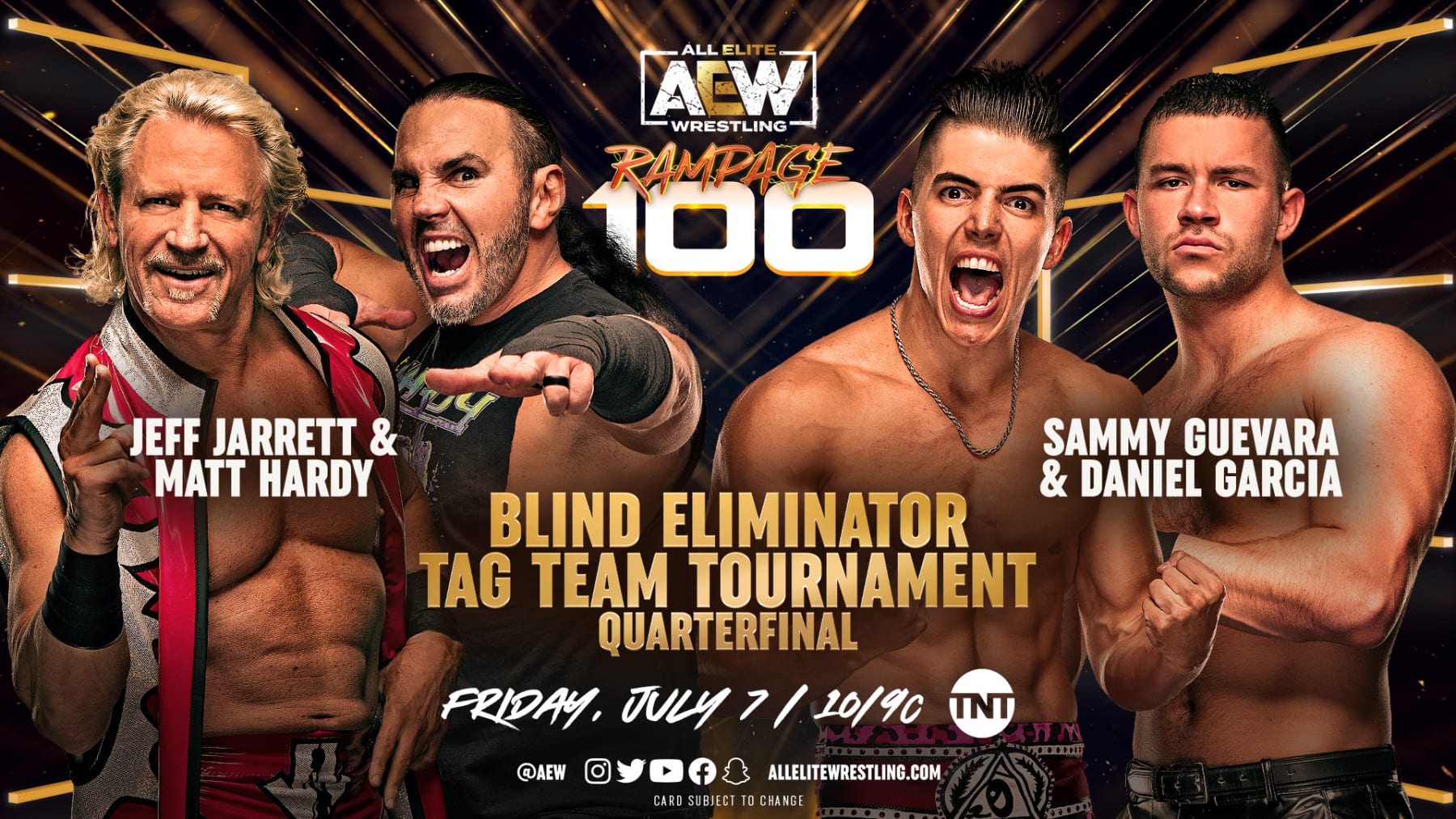 AEW Rampage Results: Winners, Live Grades, Reaction and Highlights from July 7