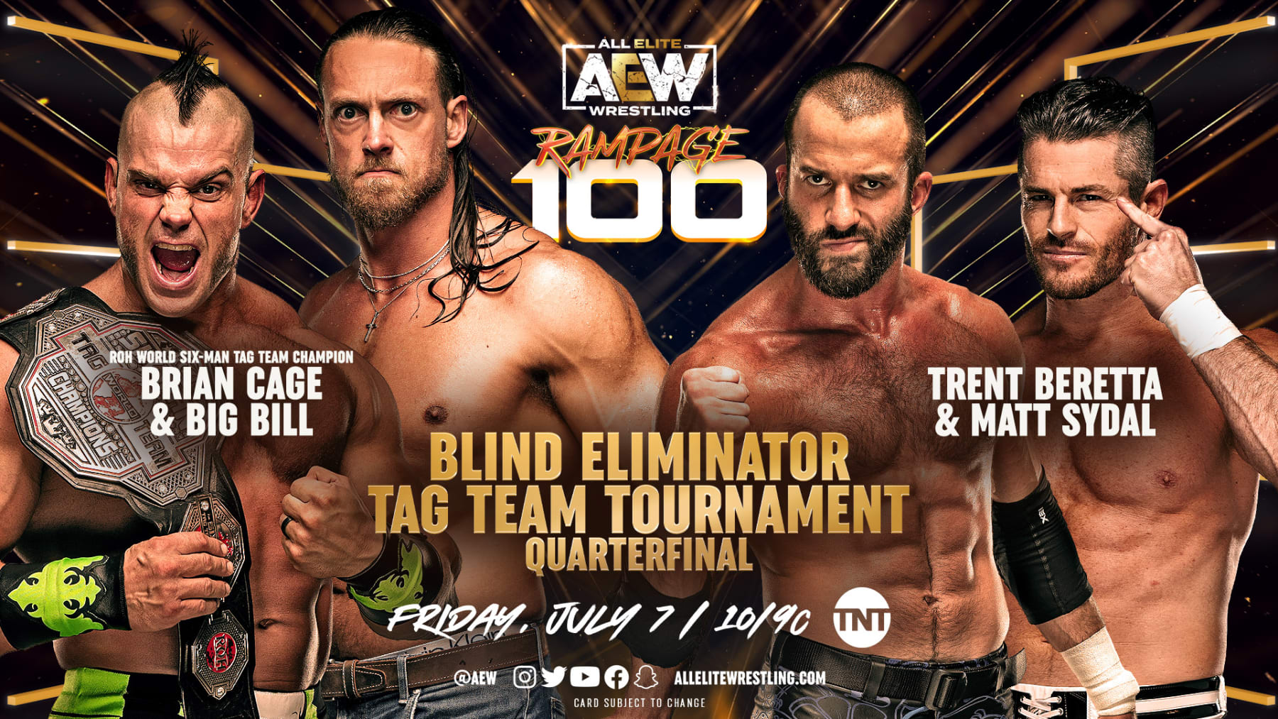 AEW Rampage Results: Winners, Live Grades, Reaction and Highlights from July 7