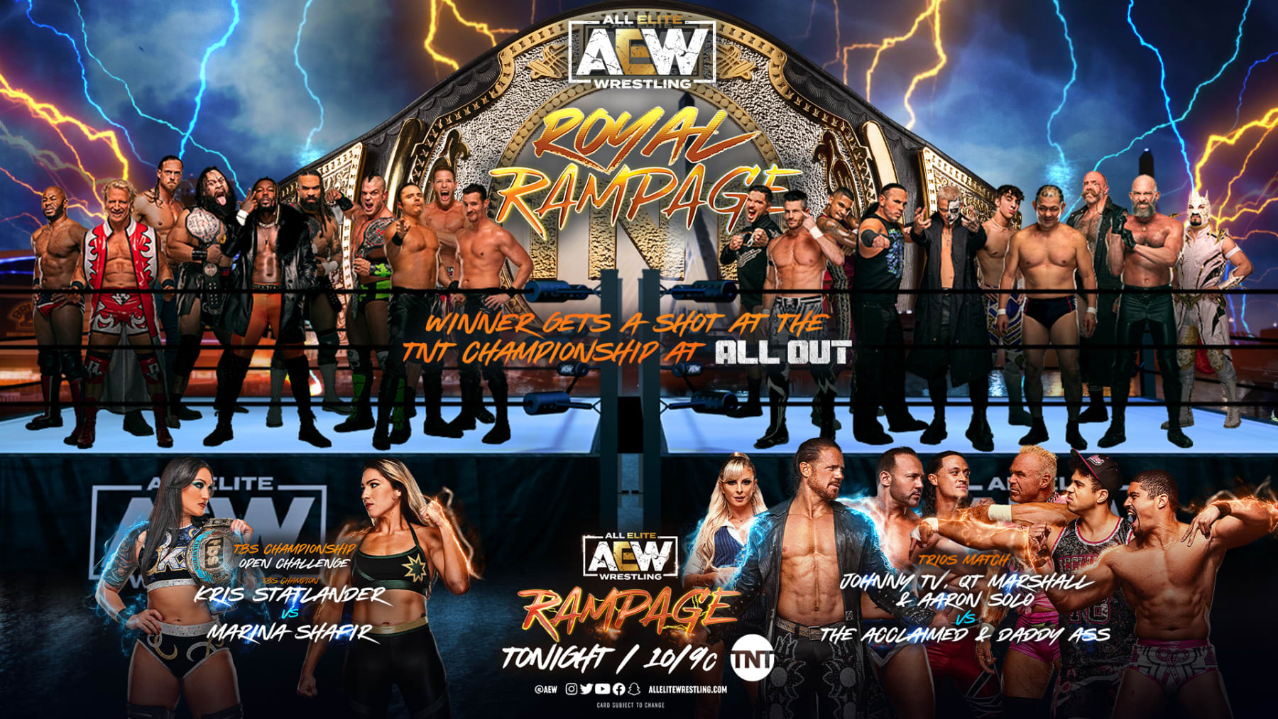 AEW Rampage Results: Winners, Live Grades, Reaction and Highlights from ...