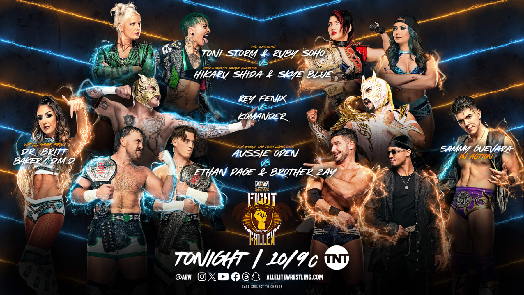 AEW Rampage Fight for the Fallen Results: Winners, Live Grades, Reaction, Highlights