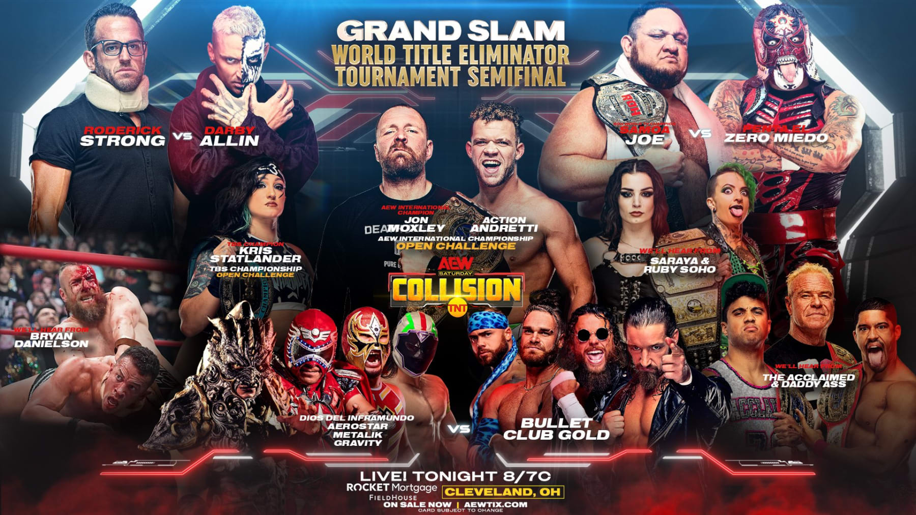 AEW Collision Results: Winners, Live Grades, Reaction and Highlights ...