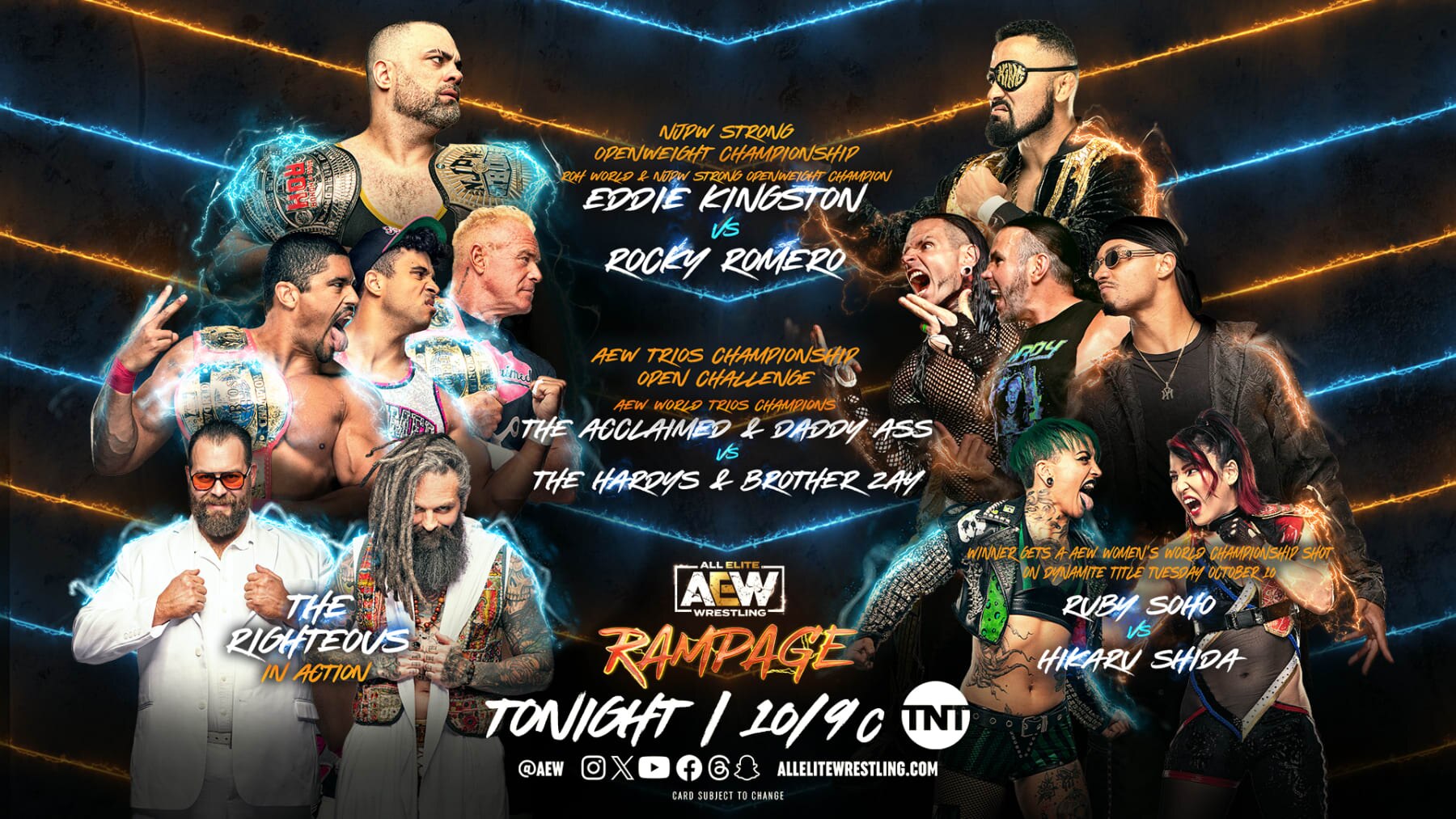 AEW Rampage Results: Winners, Live Grades, Reaction, Highlights Before WrestleDream