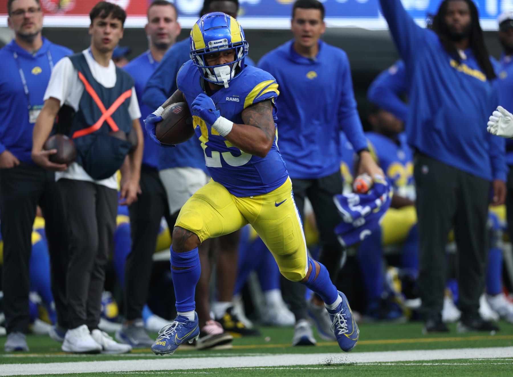 Rams' Kyren Williams Placed on IR with Ankle Injury, Out at Least 4 Games