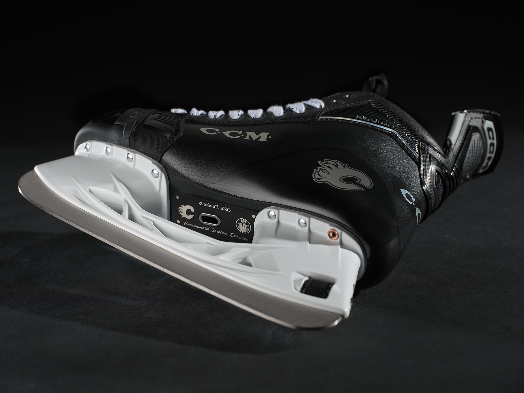 CCM Unveils Custom 2023 Heritage Classic Sticks, Skates for Oilers vs ...