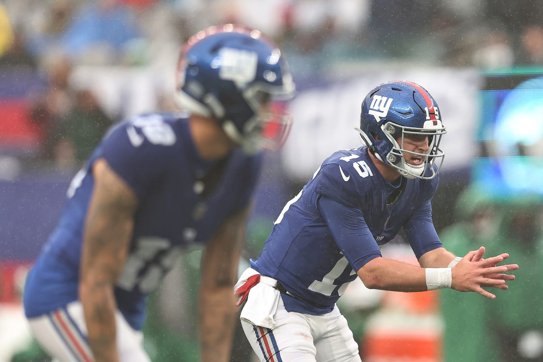 Giants Set Franchise Record With -9 Passing Yards vs. Jets; Fewest in ...
