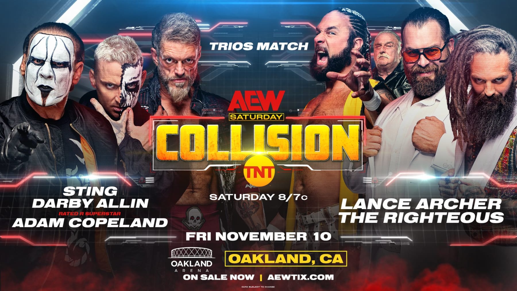 AEW Collision Results: Winners, Live Grades, Reaction, Highlights From Nov. 11