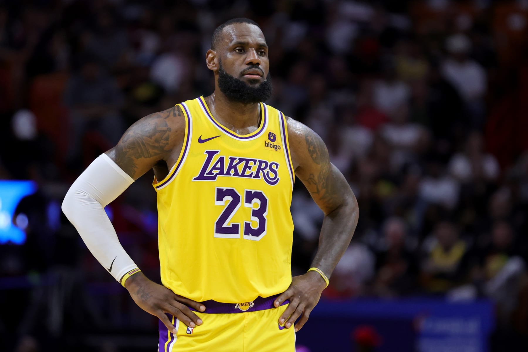 Lakers' LeBron James Out vs. Blazers Because of Calf Injury