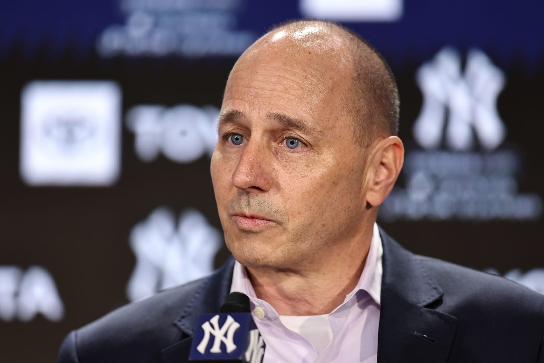 Yankees' Brian Cashman Not Worried Giancarlo Stanton Comments Will ...