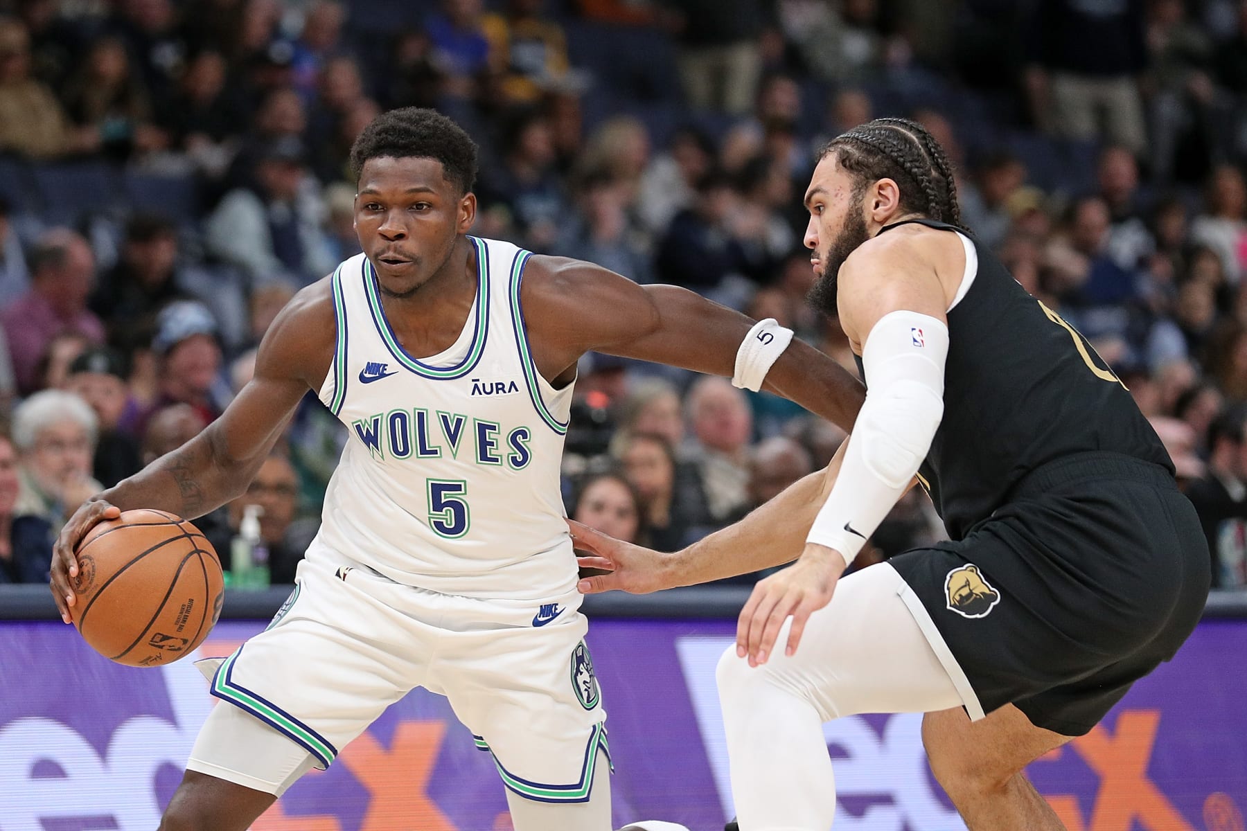 Timberwolves' Anthony Edwards out vs. Jaren Jackson Jr., Grizzlies with ...