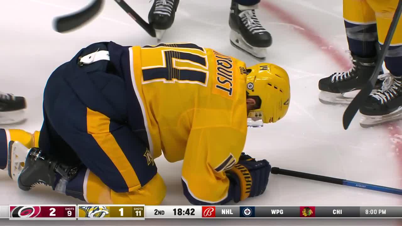 Canes beat Preds 5-2