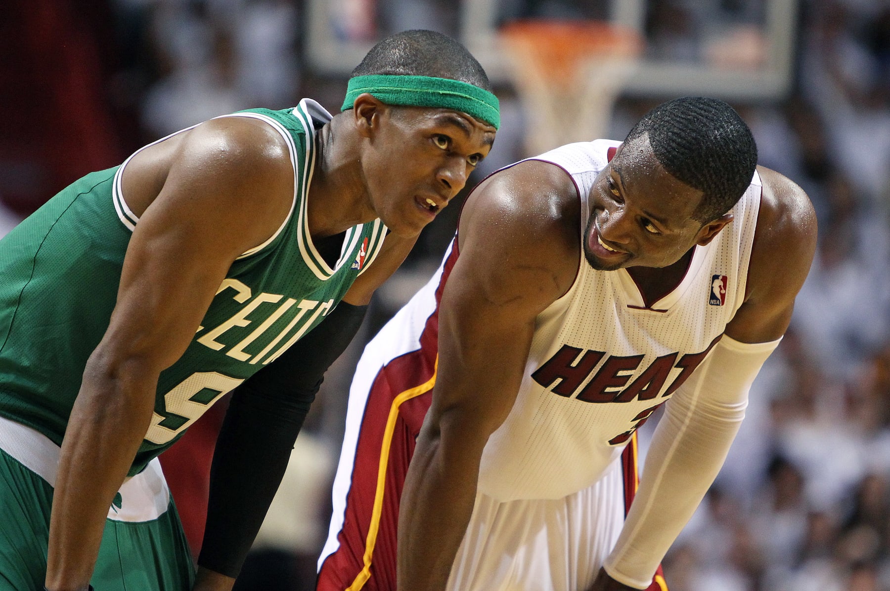 Rajon Rondo: Dwyane Wade Purposely Tried to Injure Me in 2011 Celtics ...