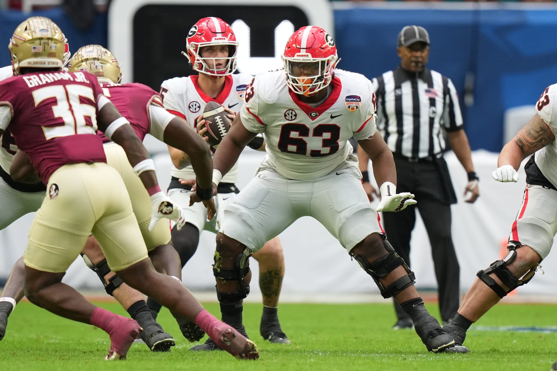 Sedrick Van Pran NFL Draft 2024: Scouting Report for Georgia IOL