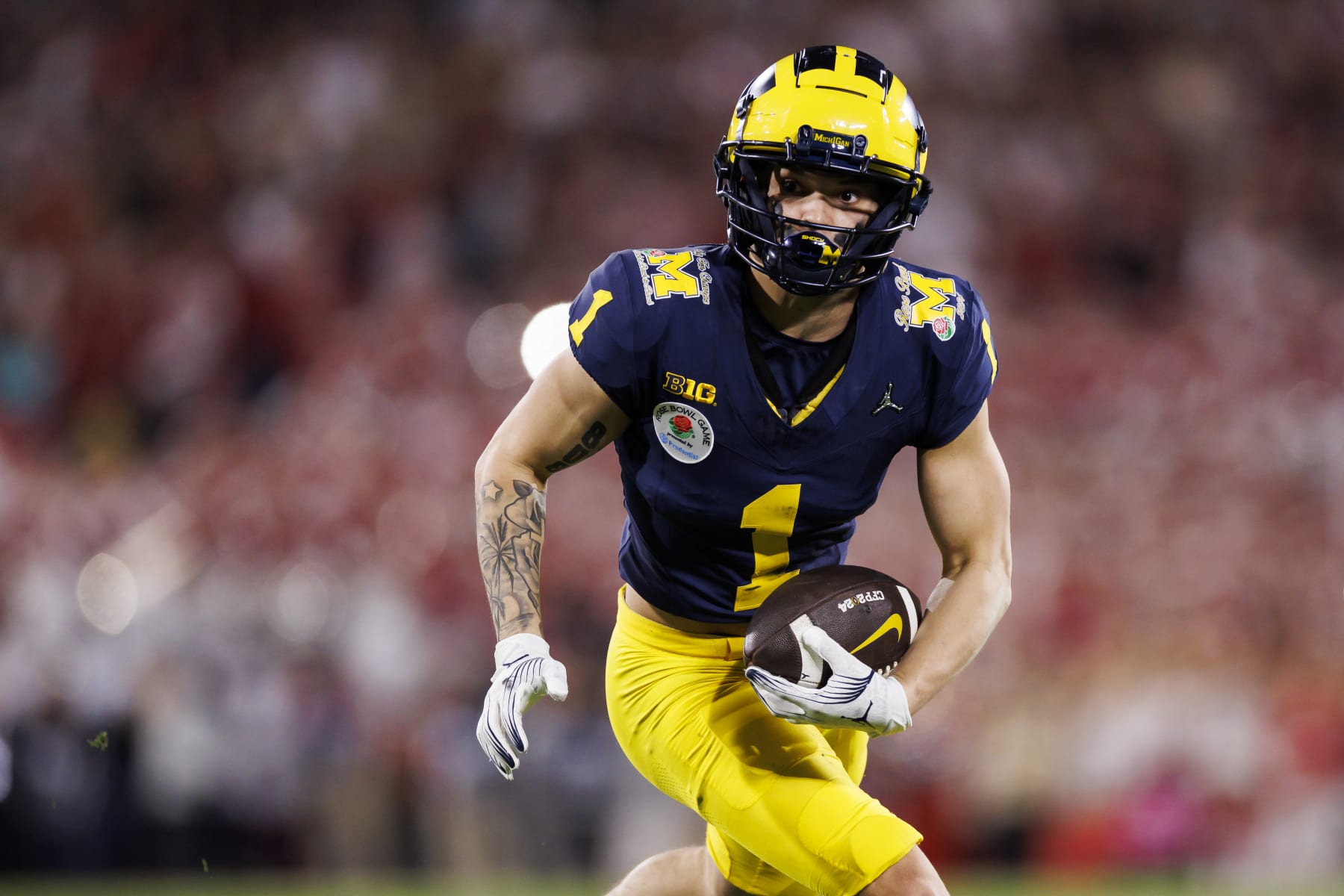 Michigan's Roman Wilson Declares for 2024 NFL Draft After CFP Title Win ...