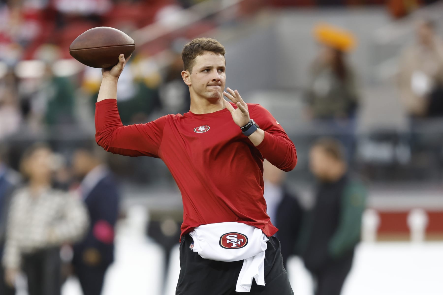 Brock Purdy: 49ers Wanted Tom Brady Before Retiring, 'He's the GOAT. I ...