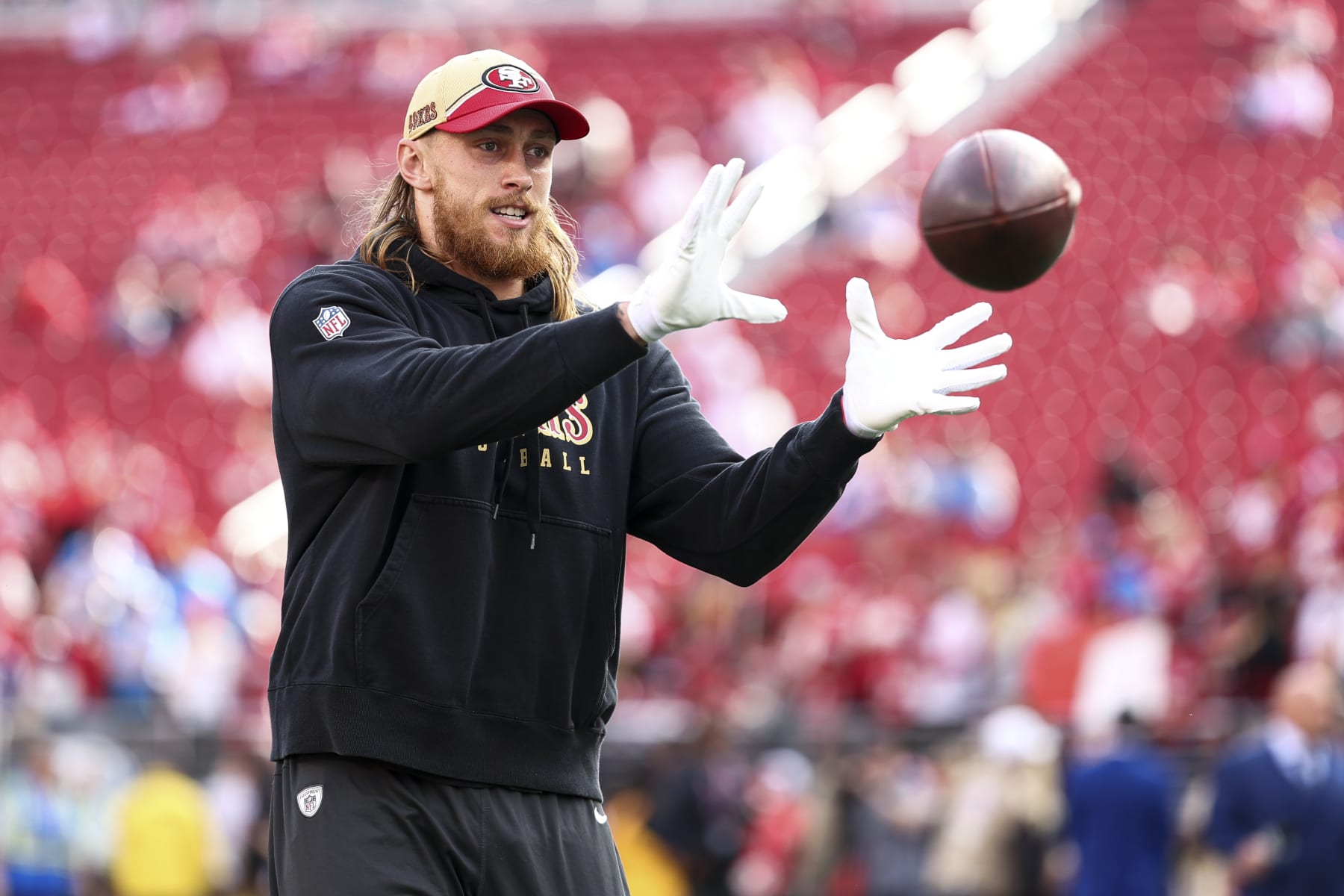 49ers' George Kittle Misses Practice with Toe Injury Ahead of Super ...