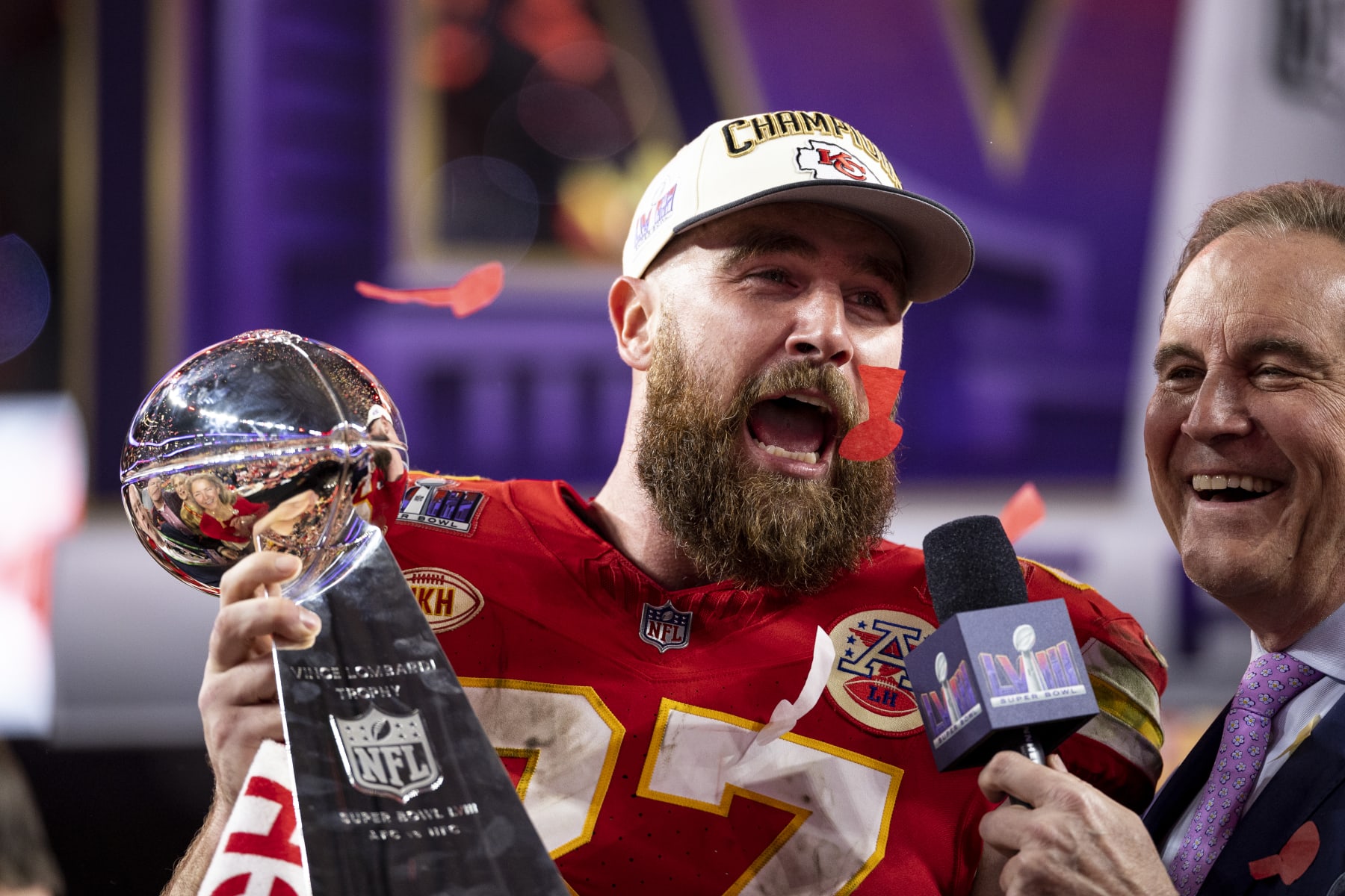 Travis Kelce's Super Bowl Speech Revealed: Chiefs 'Have the Formula ...