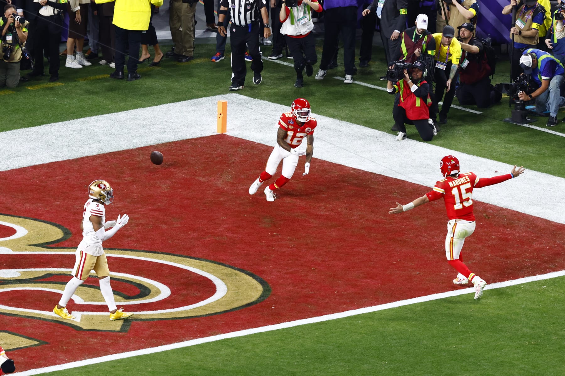 Chiefs' Mecole Hardman Posts Photo of Super Bowl 58 Game Ball: 'What a ...
