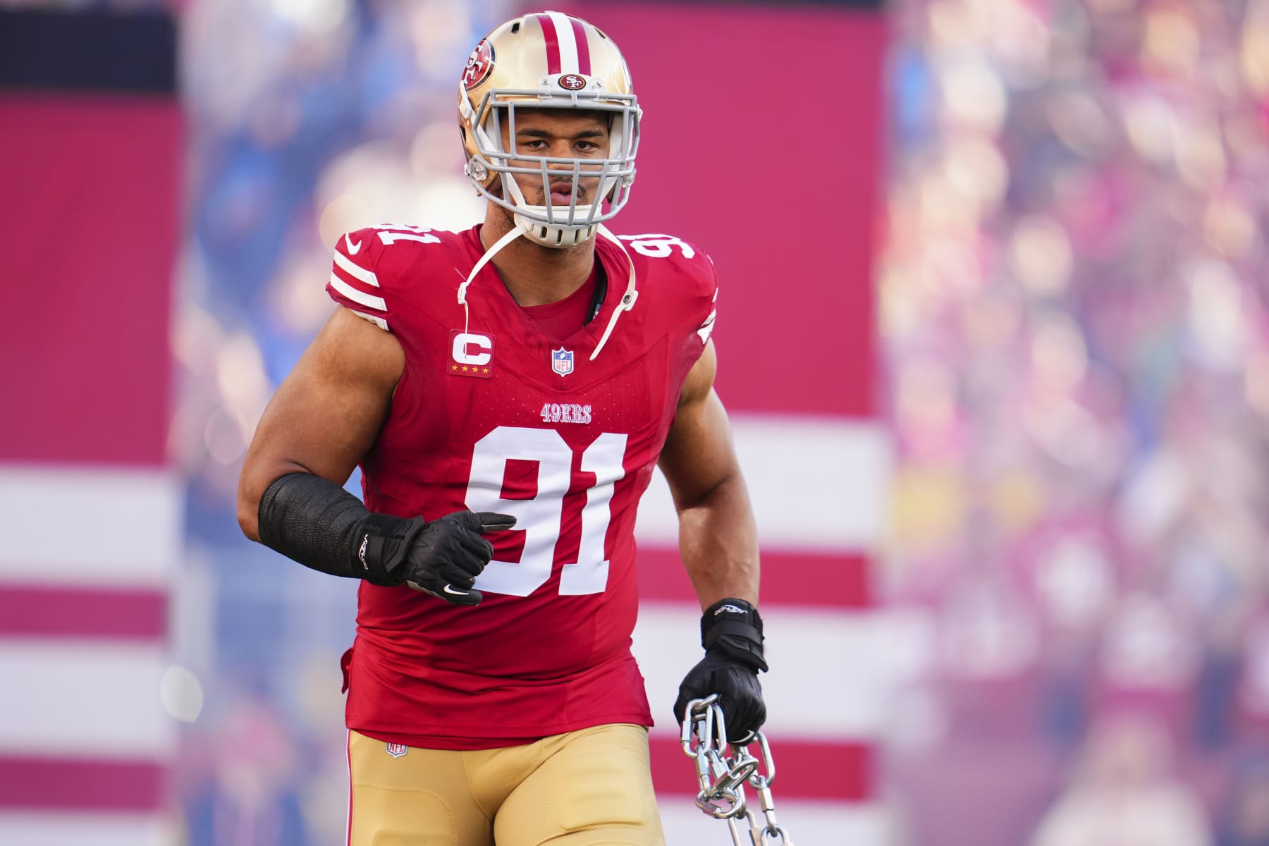 49ers' Arik Armstead to Have Surgery on Knee Injury; DE Played with ...