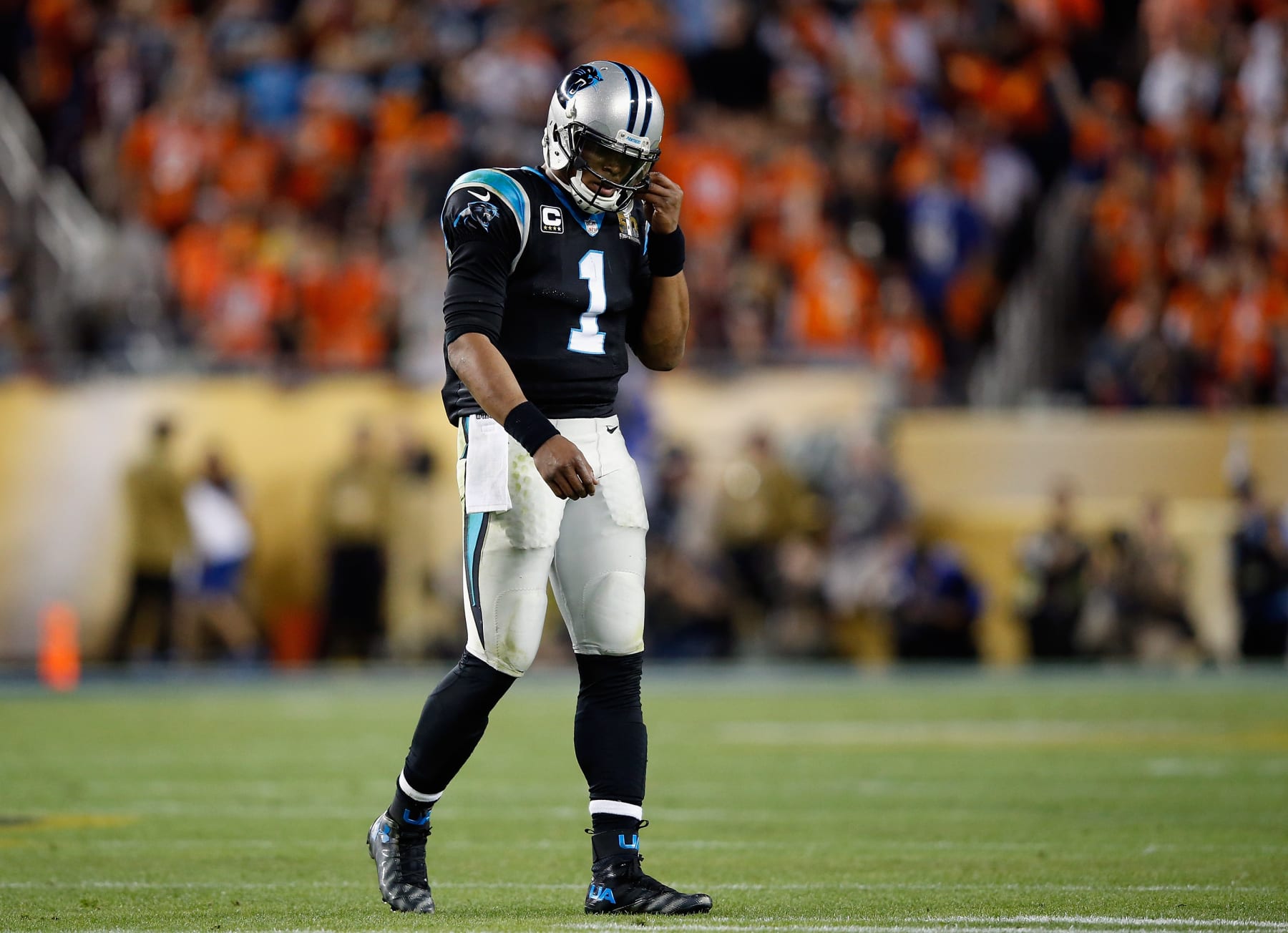 Cam Newton Says He Should've Jumped on Fumble in Panthers' Super Bowl ...