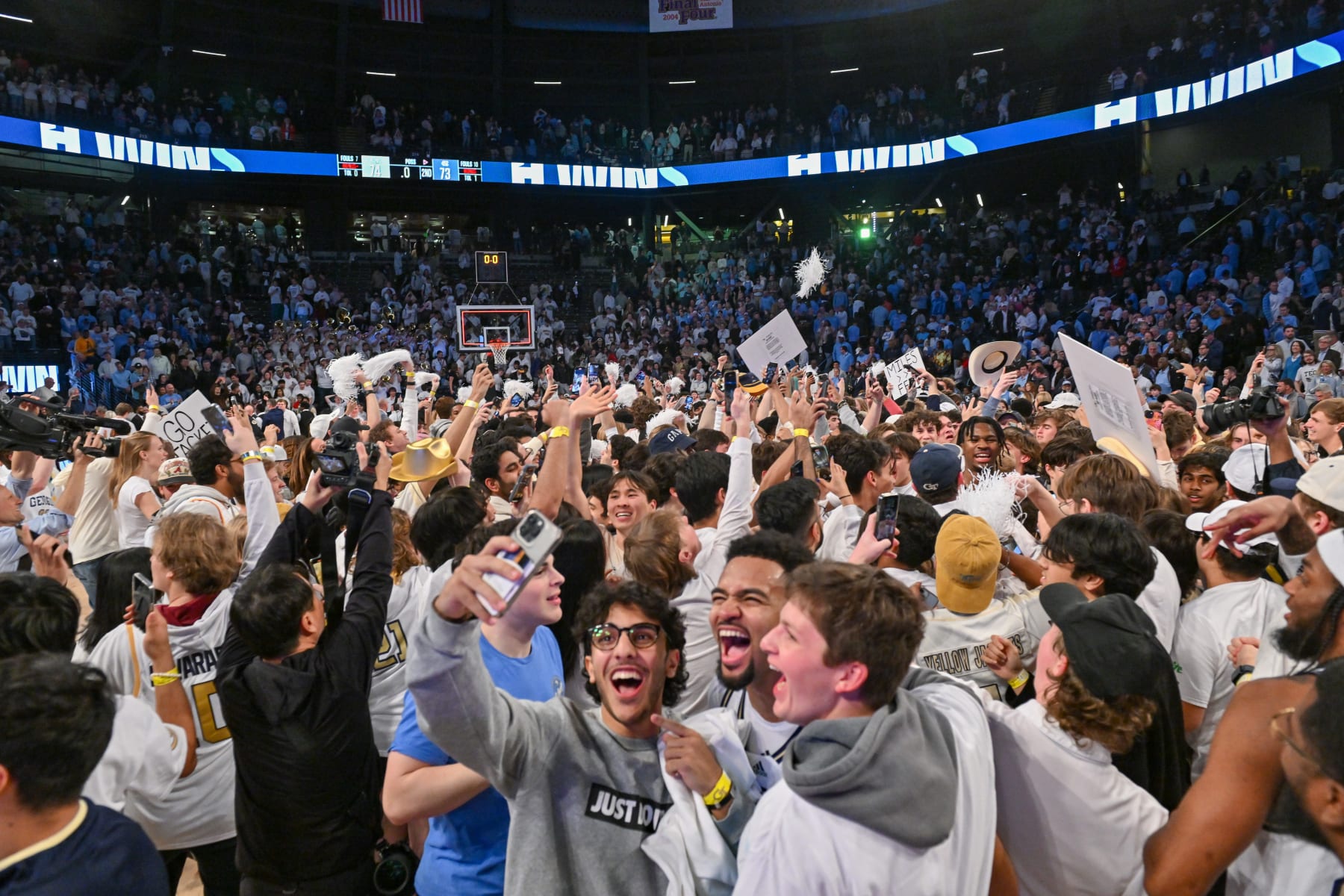 Something Needs to Be Done About Court Storming in College Hoops Before ...