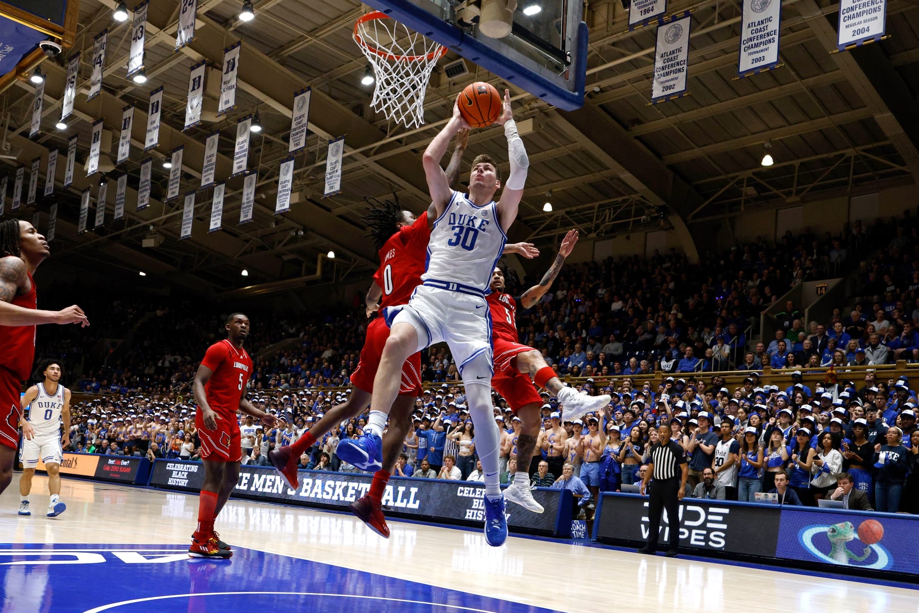 Duke's Kyle Filipowski on Court-Storm Injury: 'Thankful It Wasn't ...