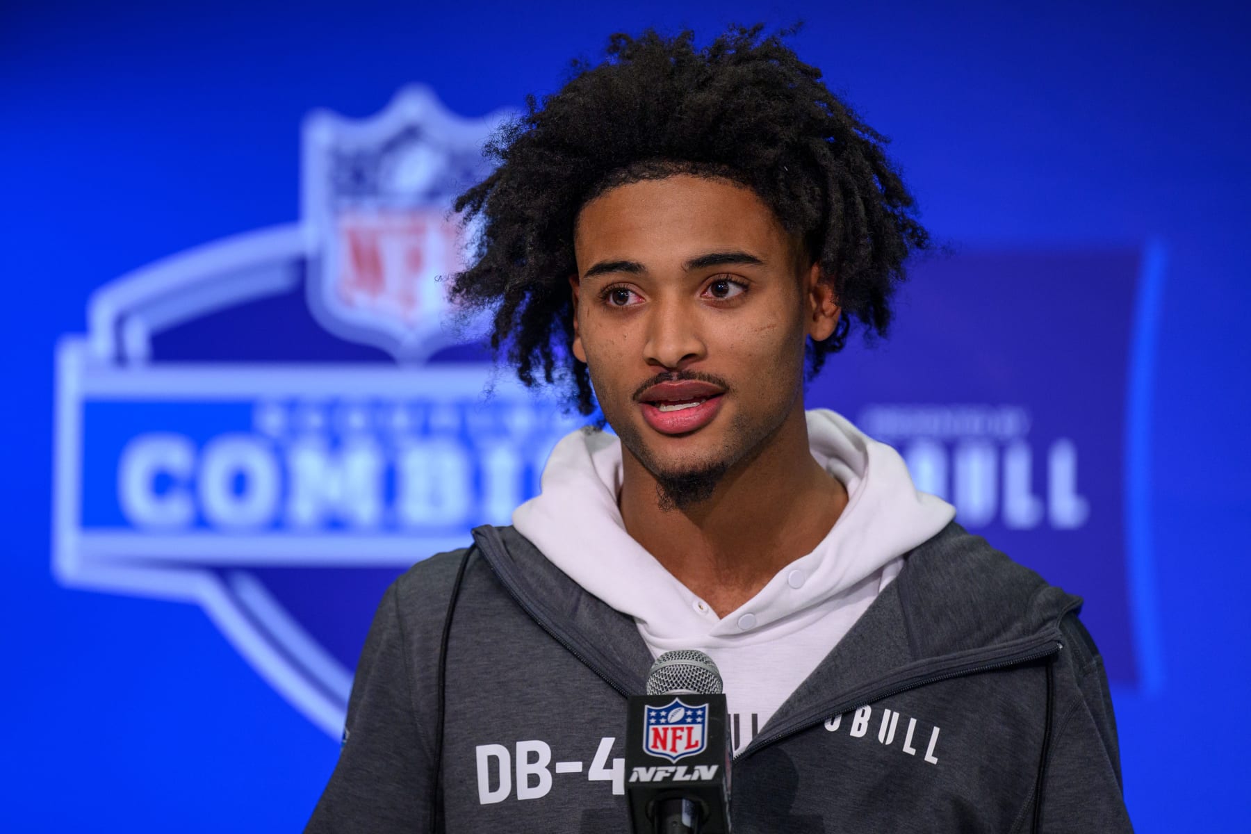 Nate Wiggins Suffers Injury at 2024 NFL Combine After Running 4.28 40 ...