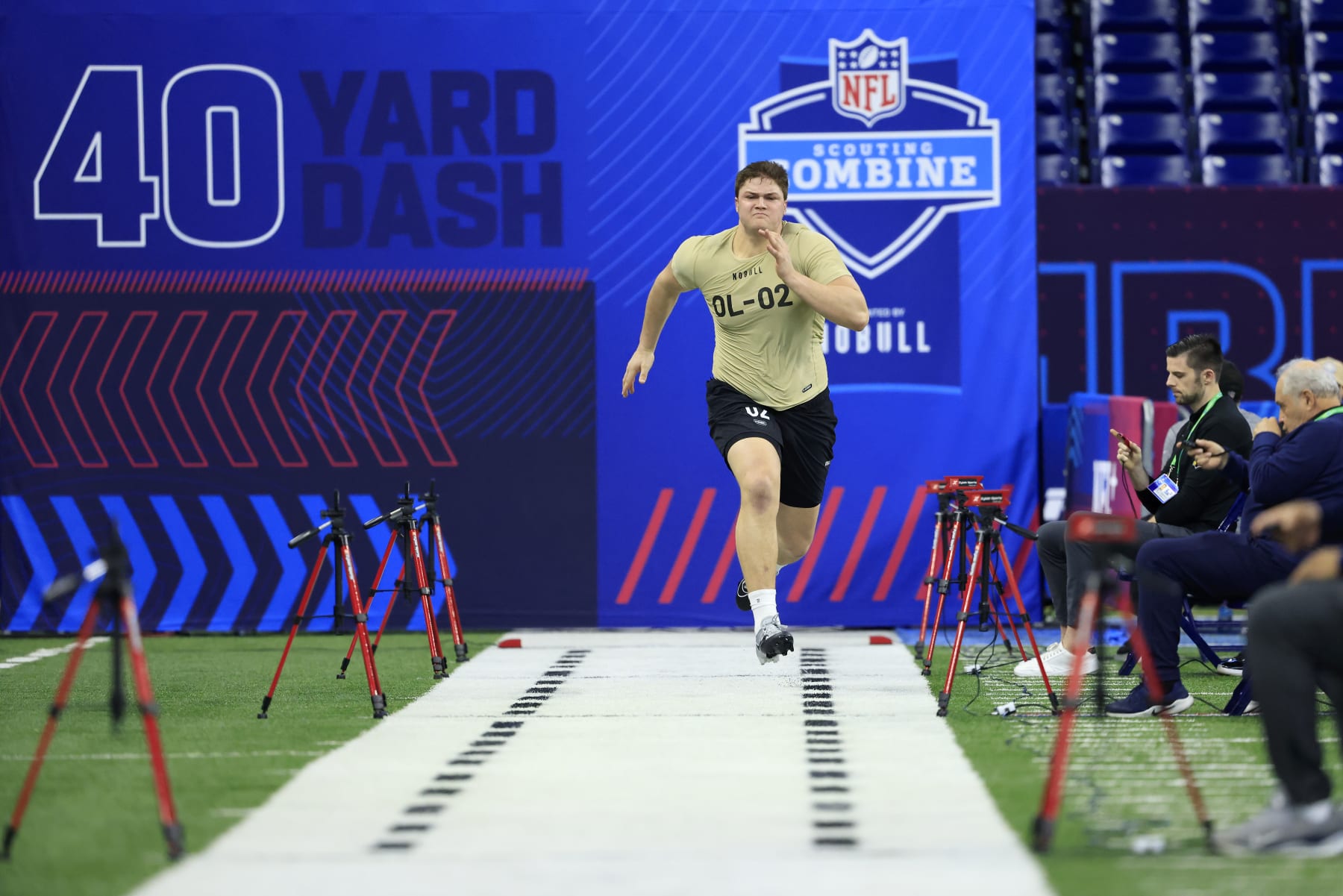 Joe Alt, Olu Fashanu at 2024 NFL Combine: Measurements, Highlights and ...