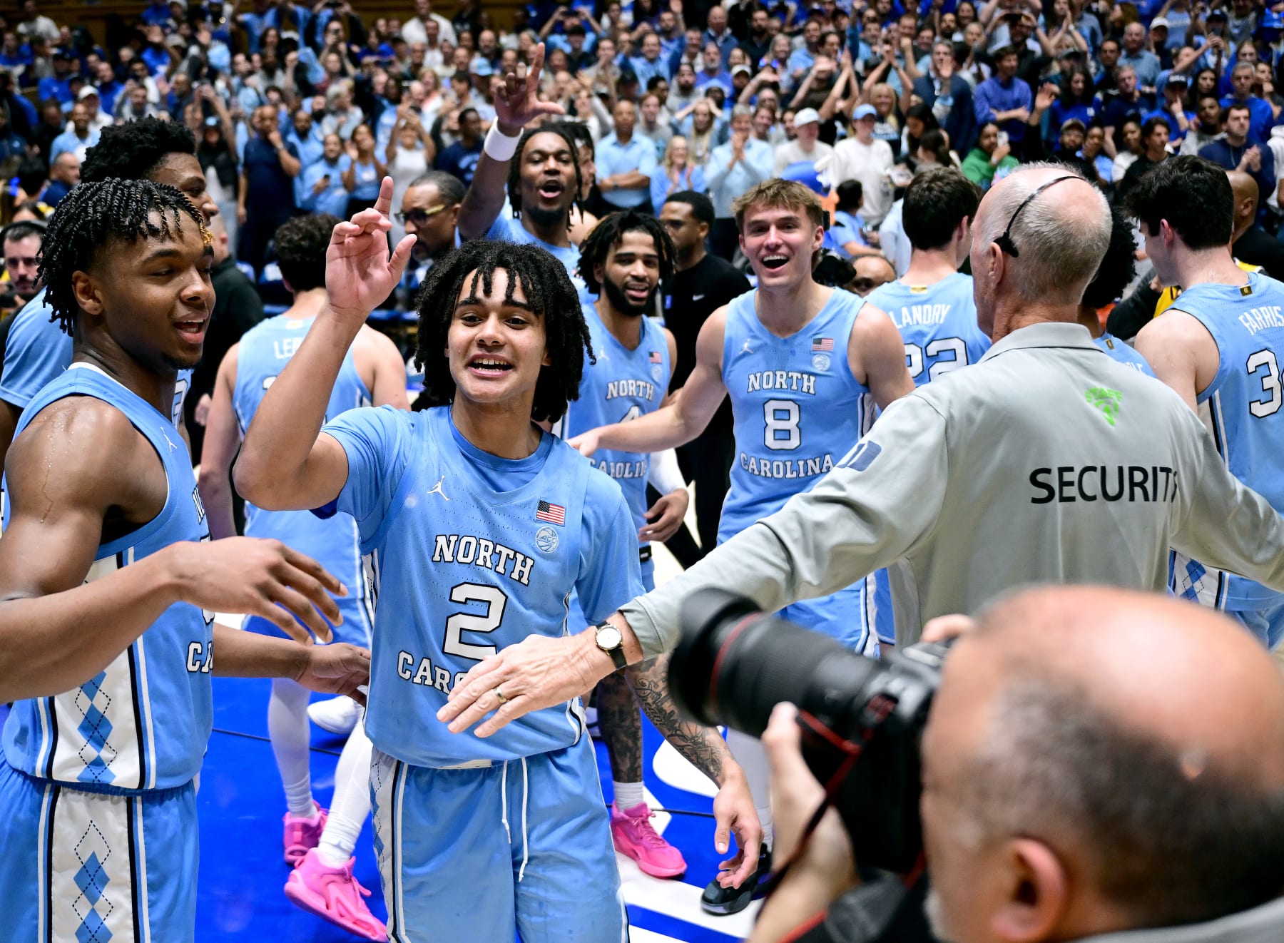 Video: UNC Players Taunt Duke's Cameron Crazies Fans After Rivalry Win